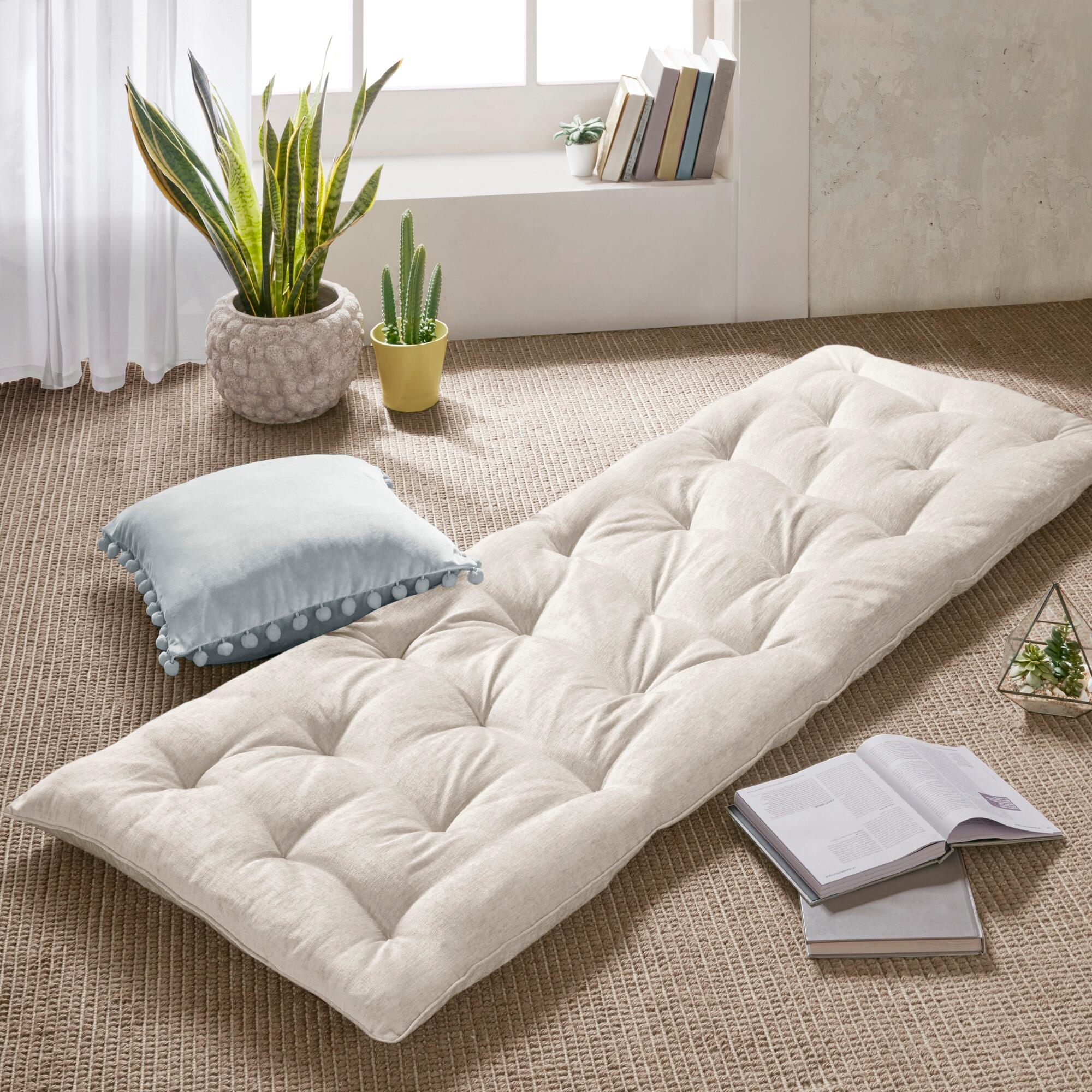 Click here for Alder Poly Chenille Lounge Floor Pillow Cushion  I... prices