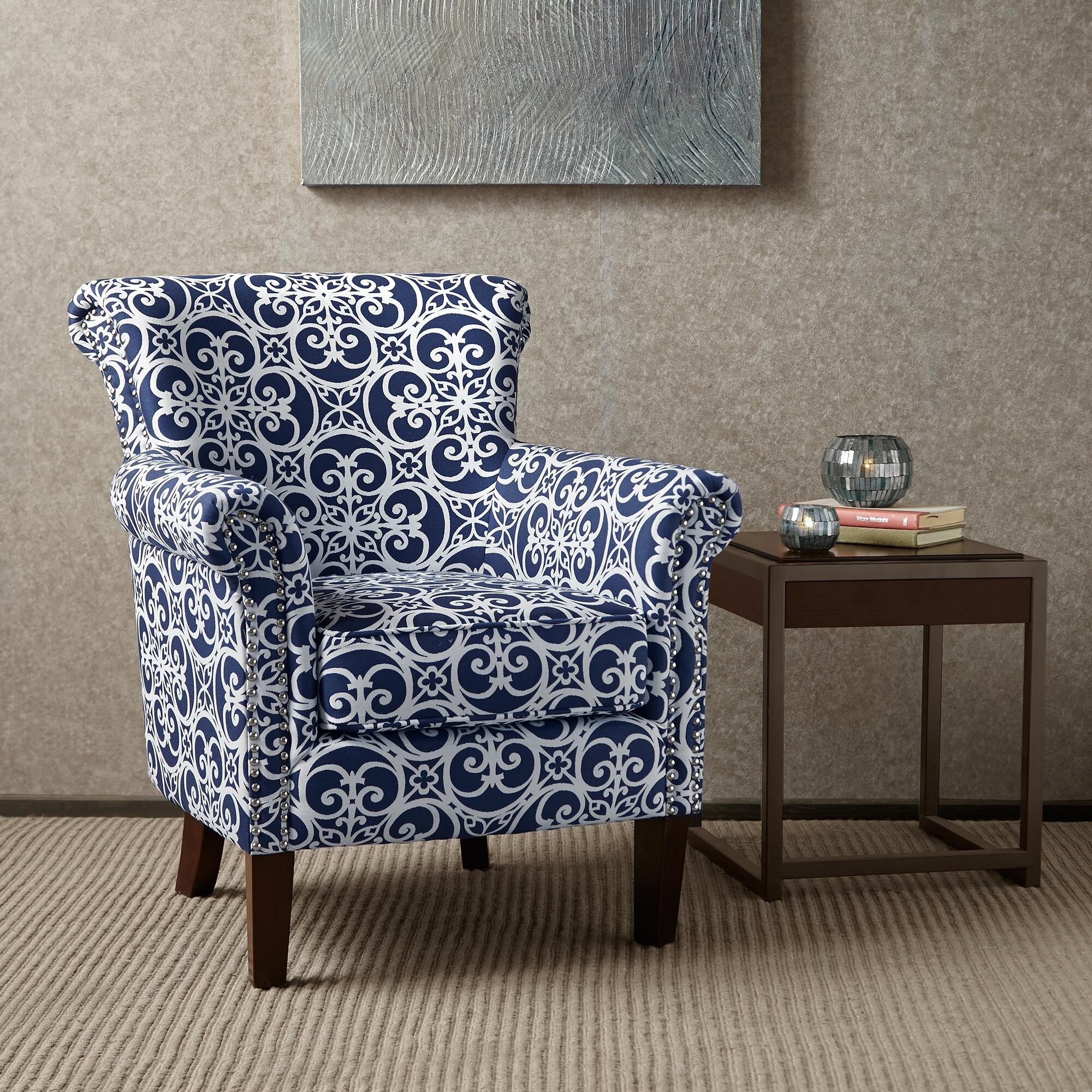 Click here for Annie Tight Back Club Chair  Navy prices