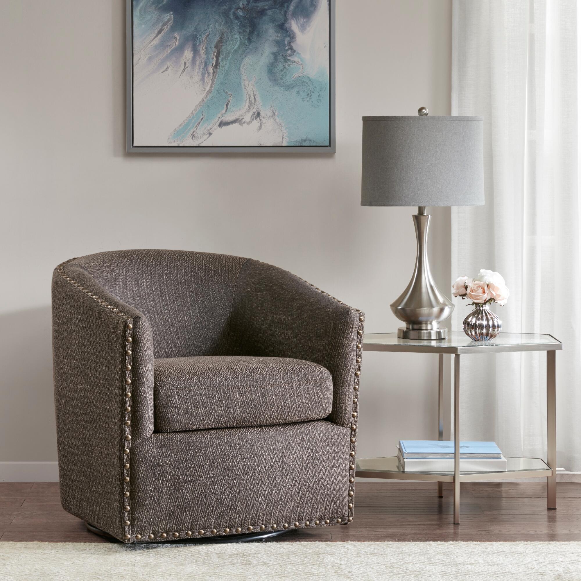 Click here for Sheldon Swivel Chair  Chocolate prices