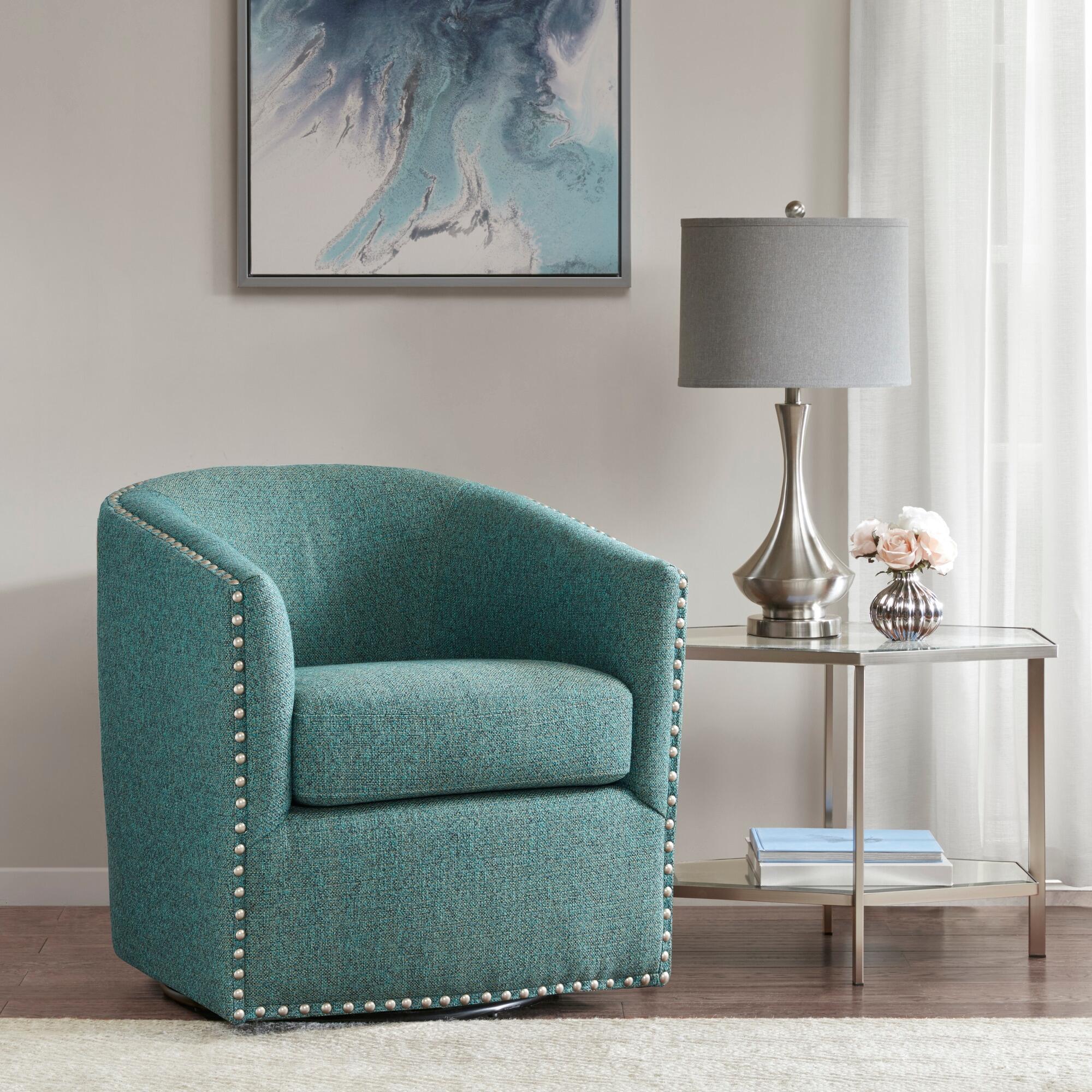Click here for Sheldon Swivel Chair  Teal Multi prices
