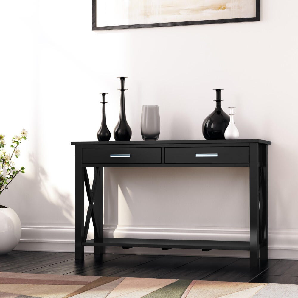 Click here for Kitchener Console Sofa Table  Black prices