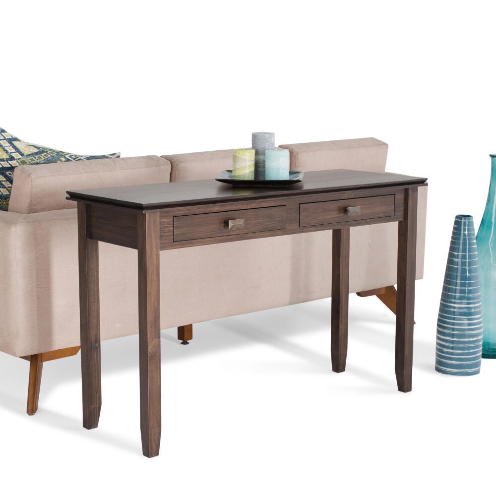 Click here for Artisan Console Sofa Table  Natural Aged Brown prices