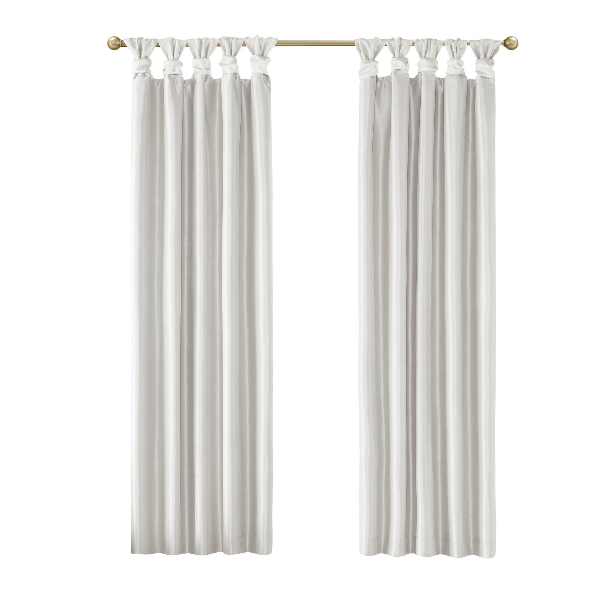 Click here for Lillian Twist Tab Total Blackout Window Curtain Pa... prices