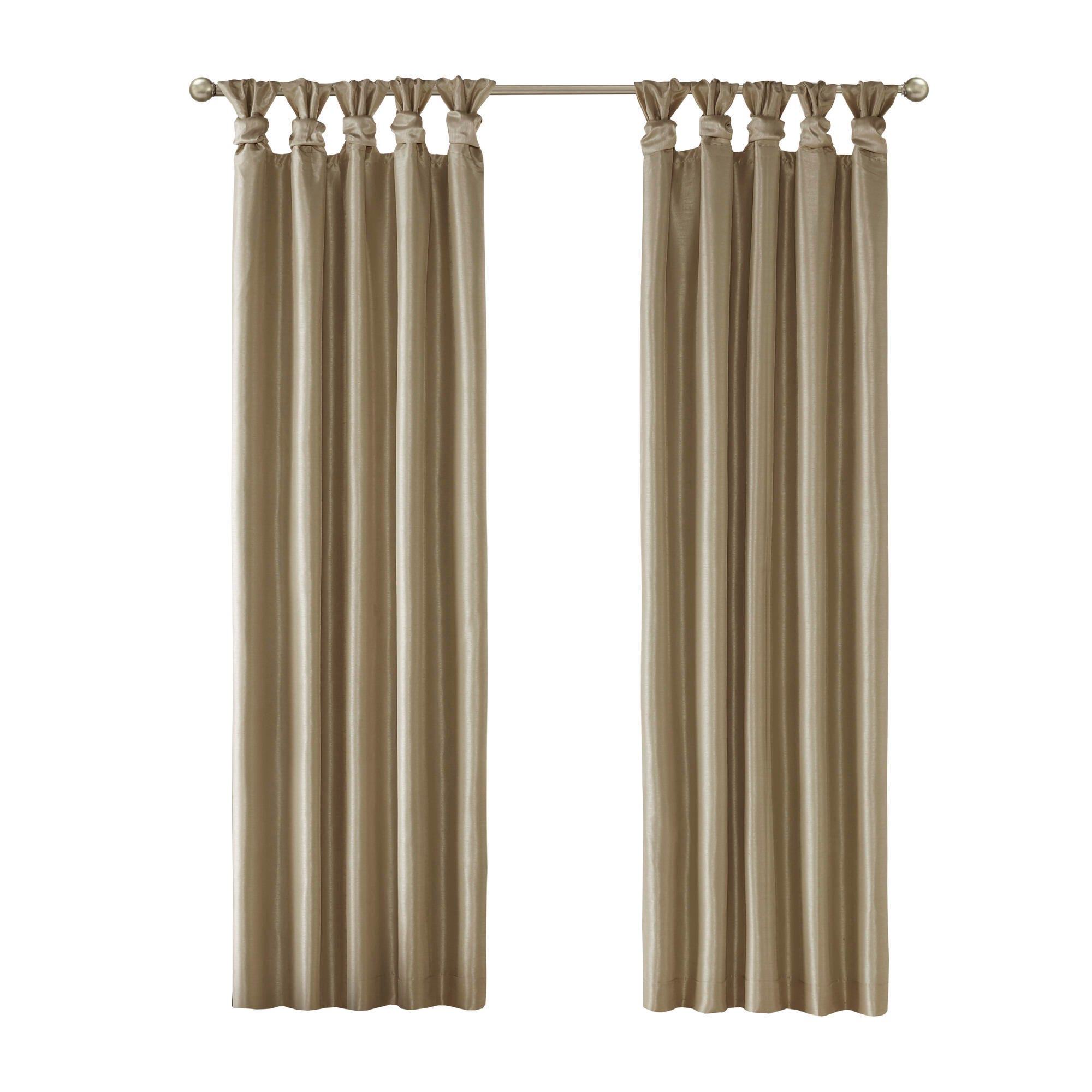 Click here for Lillian Twist Tab Total Blackout Window Curtain Pa... prices
