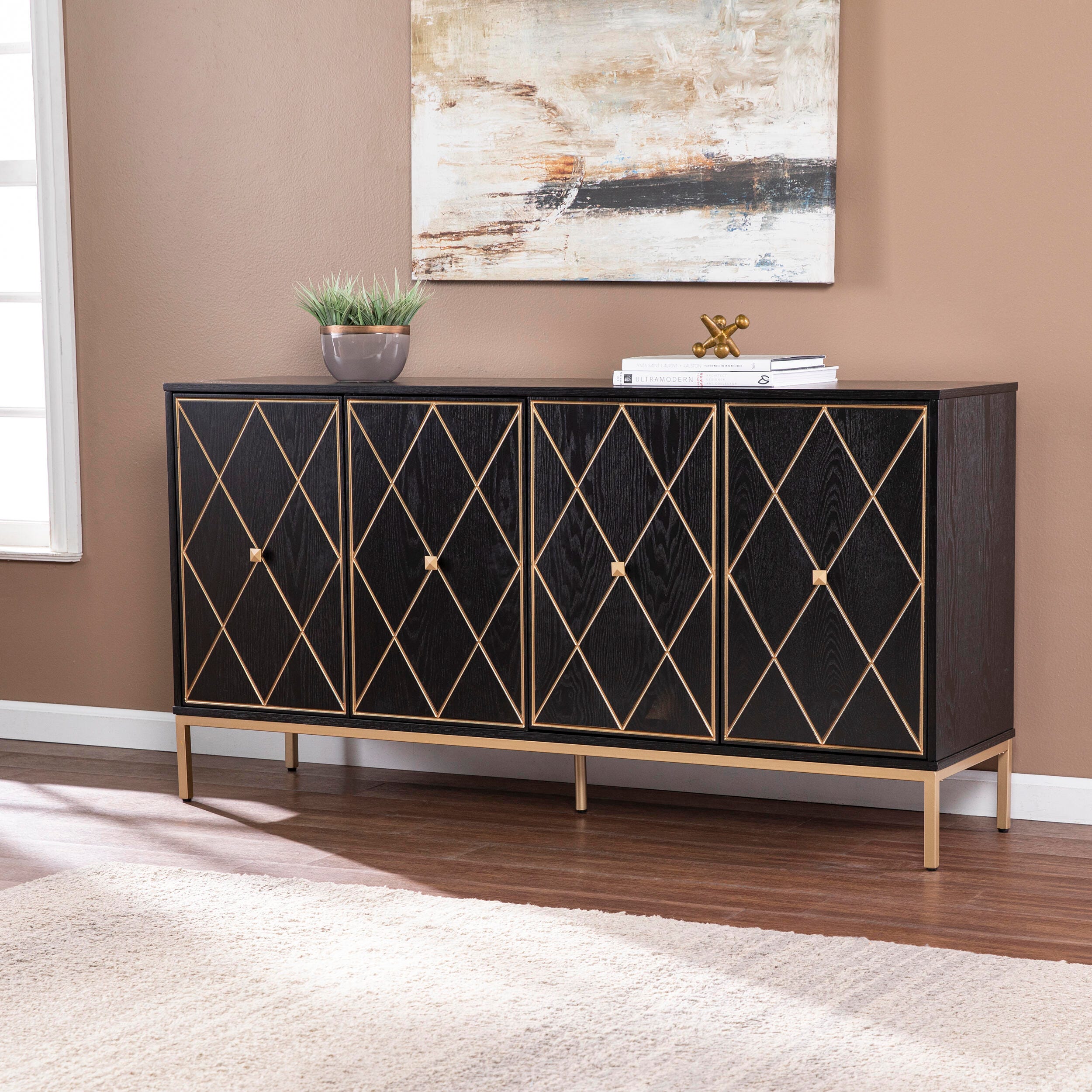 Click here for Southern Enterprises Furniture Erdan Sideboard Cab... prices