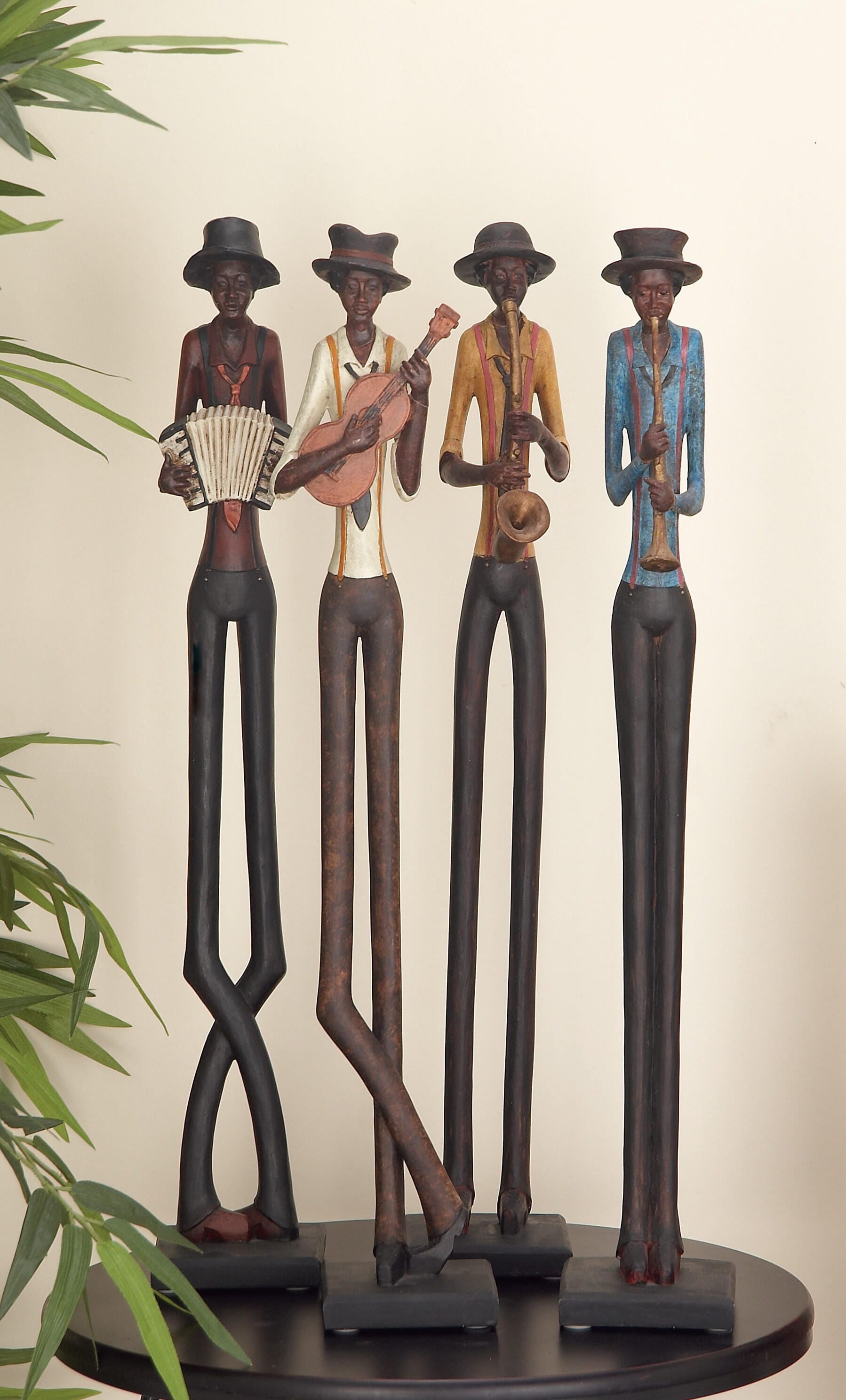 Click here for Bayberry Lane Eclectic Jazz Band Musician Sculptur... prices