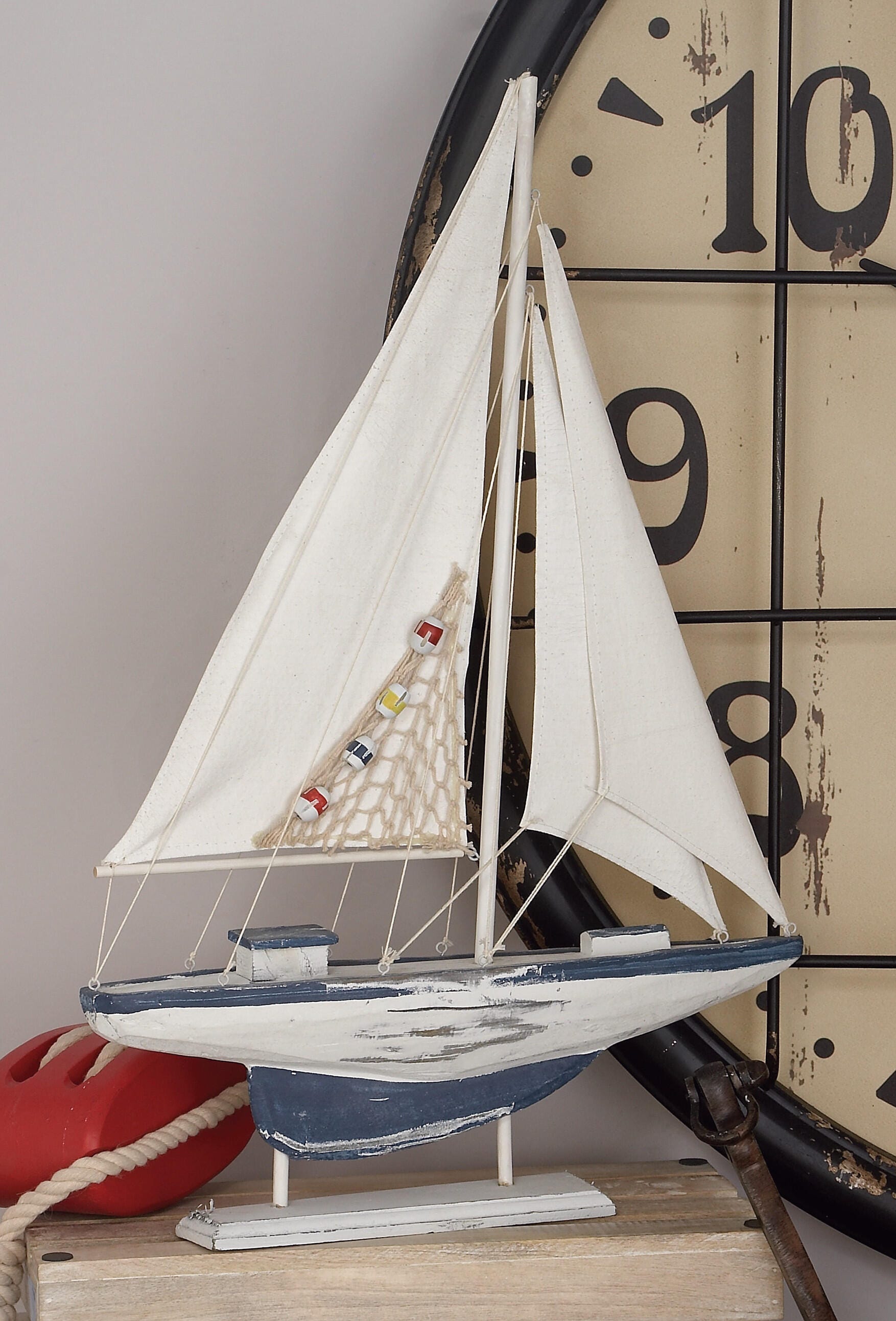 Click here for Bayberry Lane Sail Boat Sculpture (Set of 2)  Whit... prices