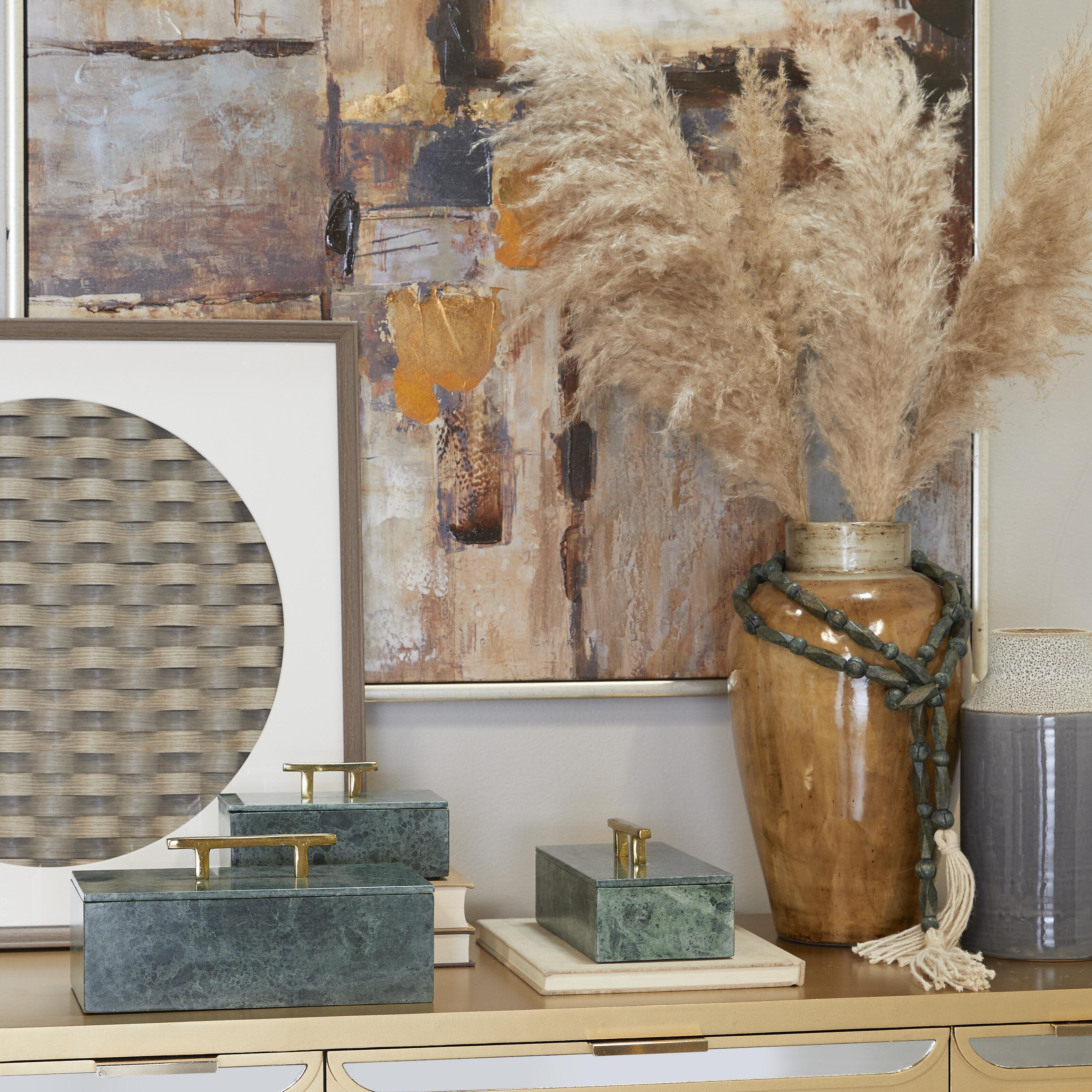 Click here for Bayberry Lane Handled Decorative Box (Set of 3)  G... prices