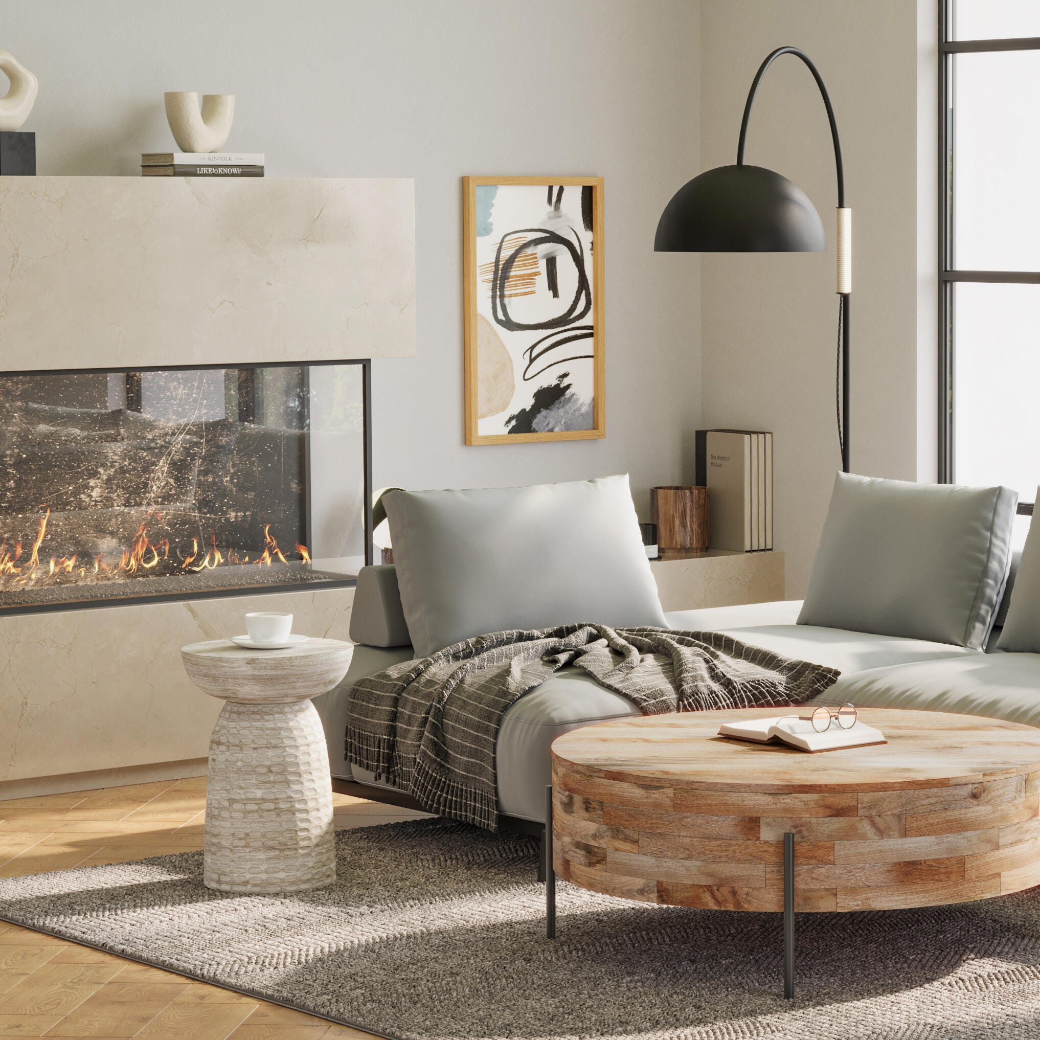 Click here for Simpli Home Boyd Wooden Accent Table  White Wash prices