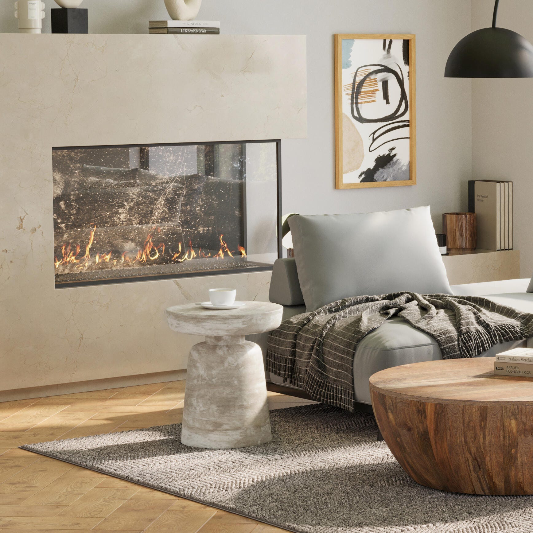 Click here for Simpli Home Robbie Accent Table  Distressed White... prices