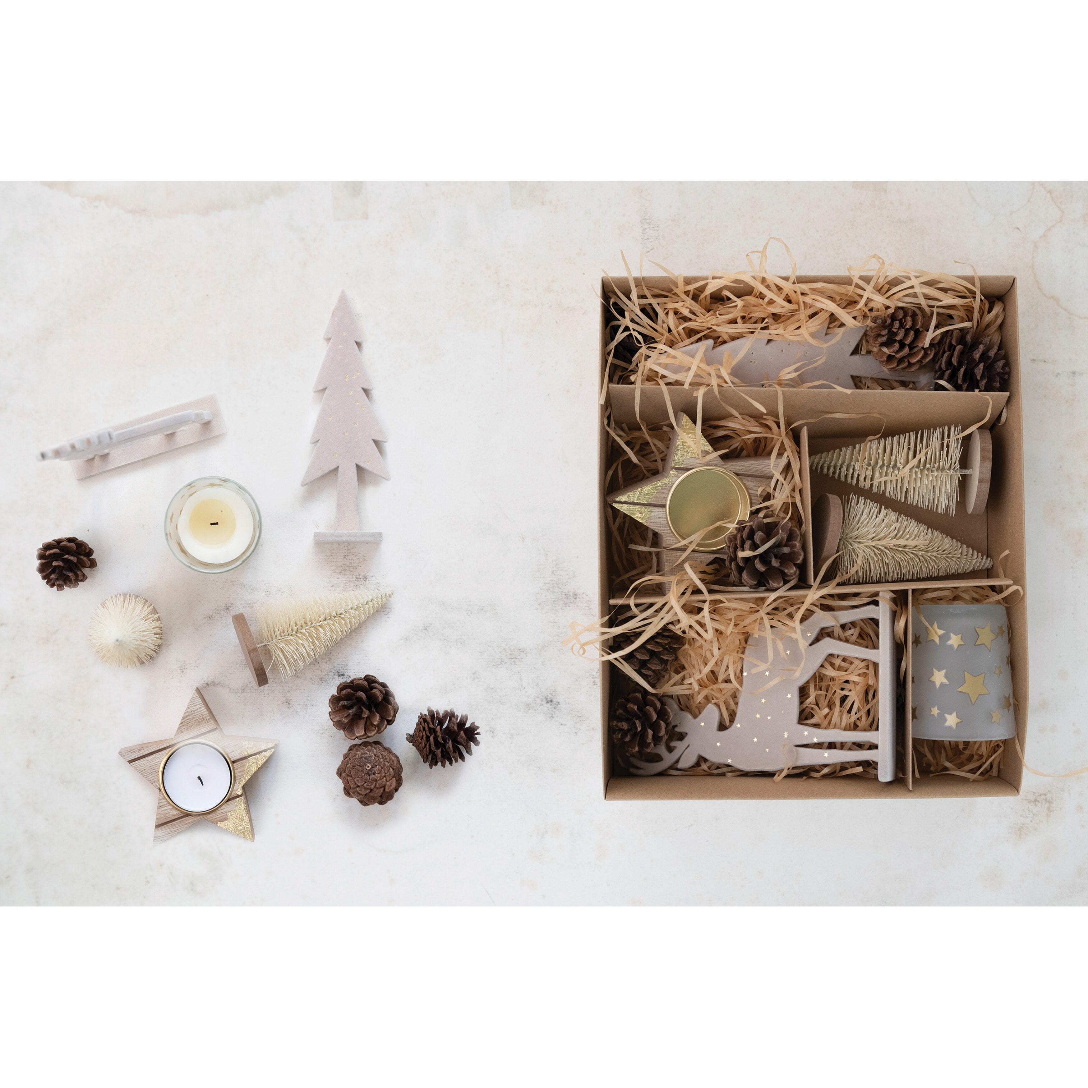 Click here for Storied Home Candle Garden Kit with Bottle Brush T... prices