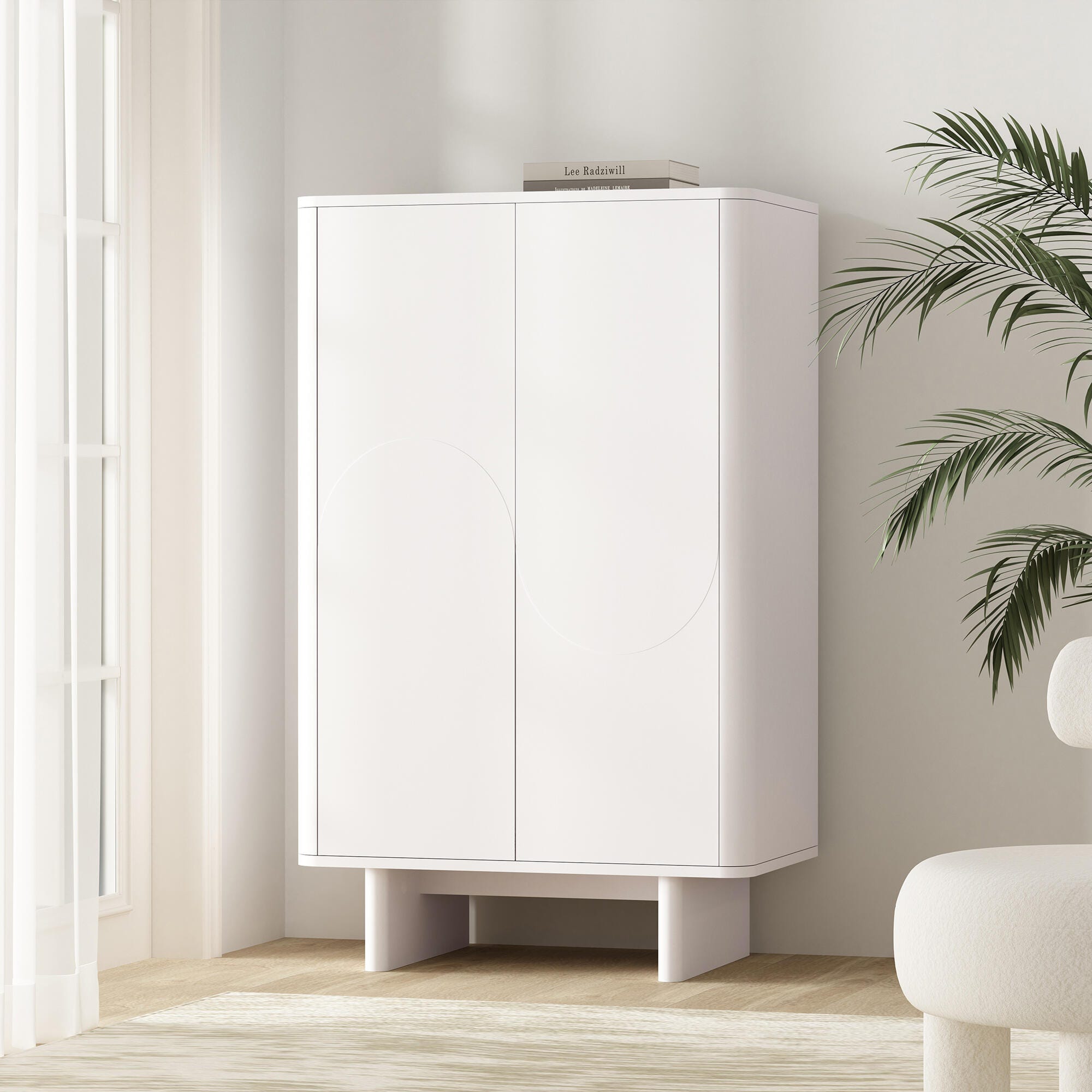 Click here for Manhattan Comfort Ella 32 Accent Cabinet  White prices