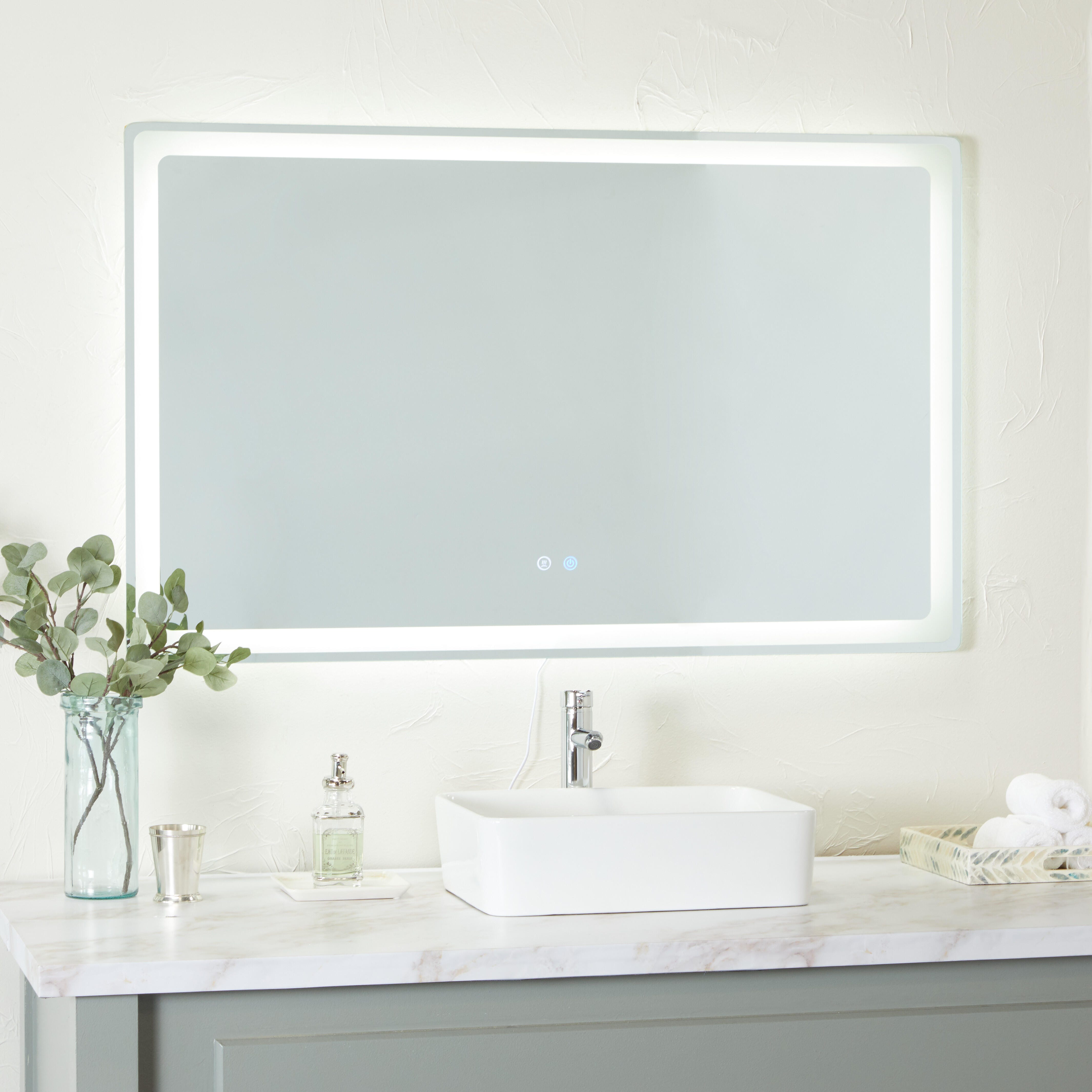 Click here for Bayberry Lane Anti Fog Mirror with LED Light 51W X... prices