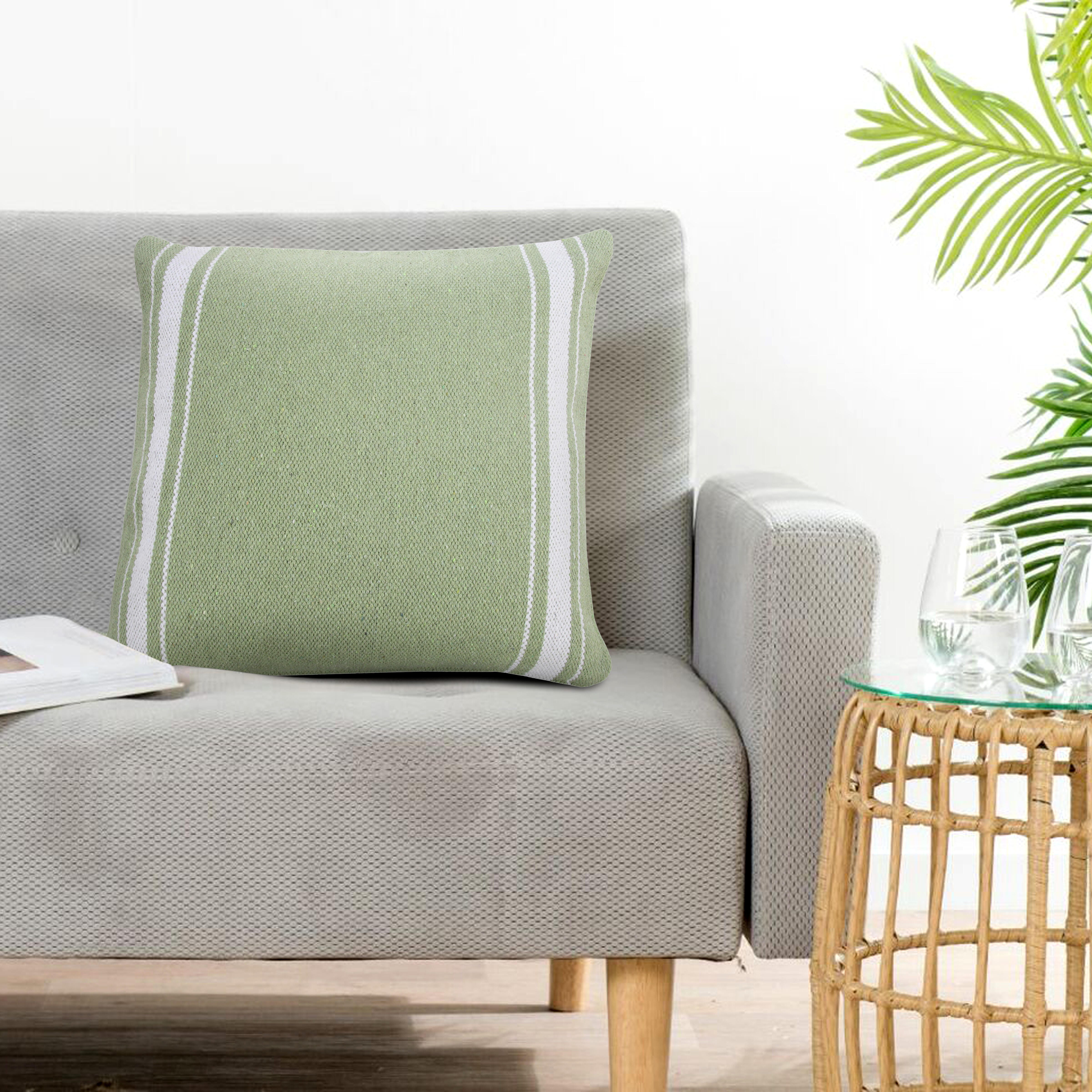 Click here for Suvii Home Callie Halo Striped Decorative Throw Pi... prices