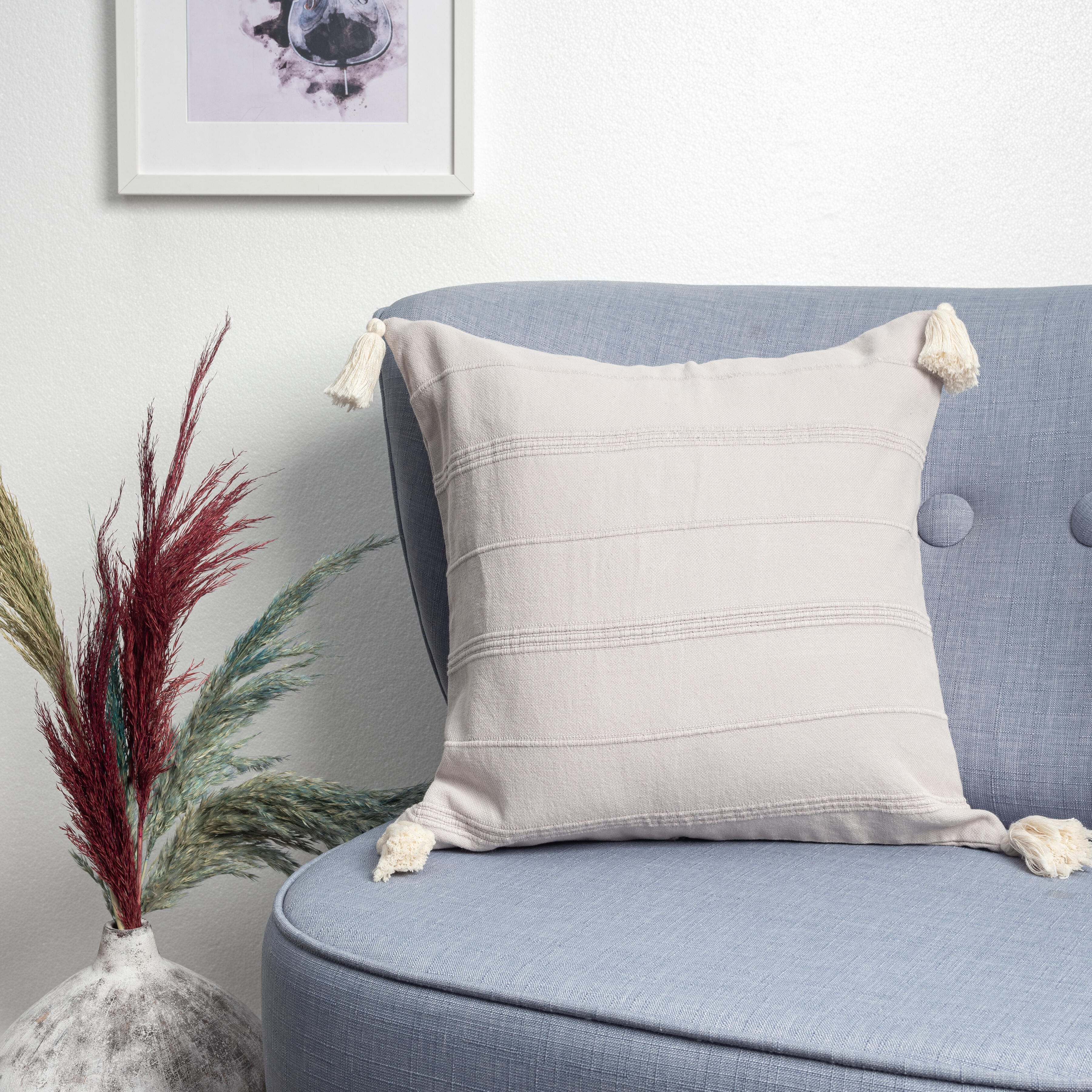 Click here for Suvii Home Selena Decorative Throw Pillow  Beige prices