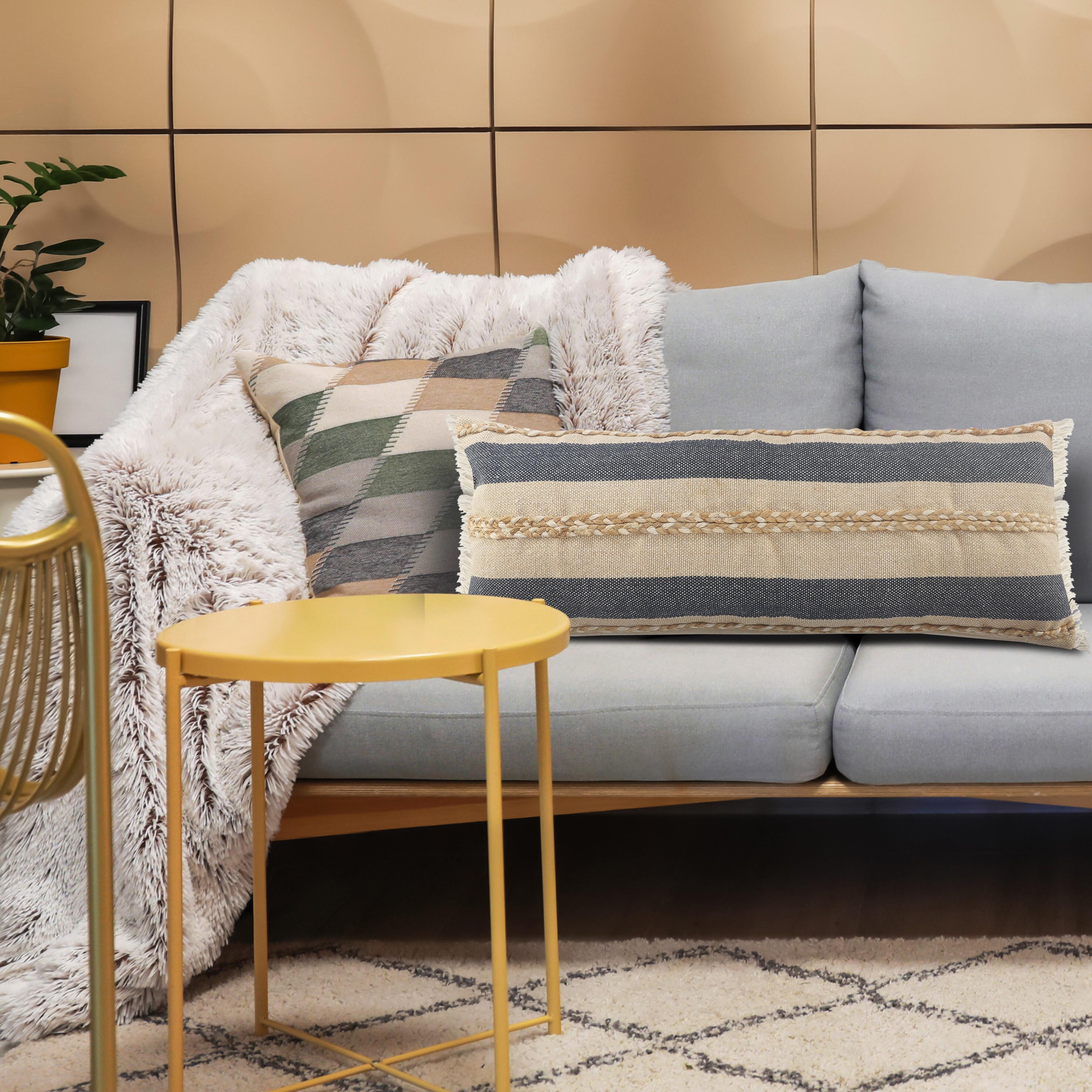 Click here for Suvii Home Camila Braided Lumbar Decorative Throw... prices