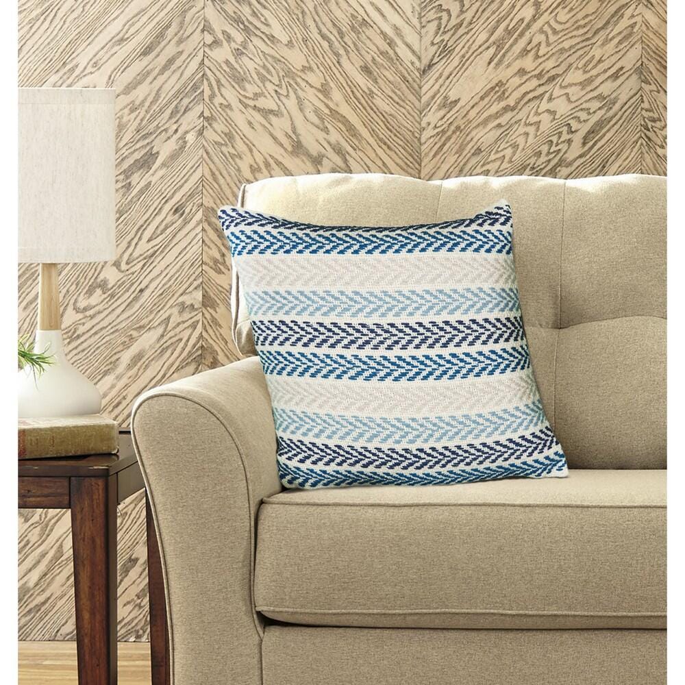 Click here for Suvii Home Allison Decorative Throw Pillow  Blue prices