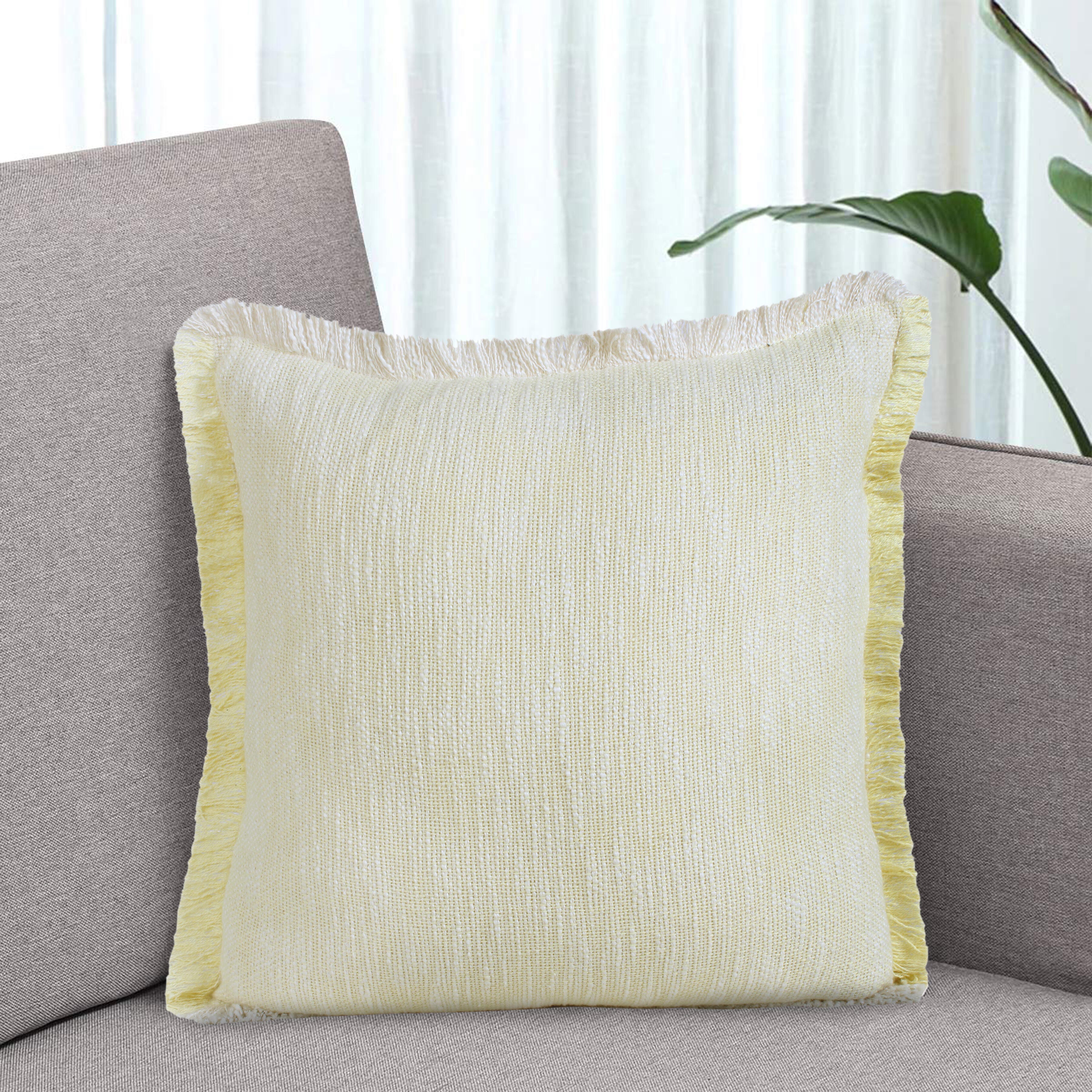 Click here for Suvii Home Athena Woven Decorative Throw Pillow  L... prices