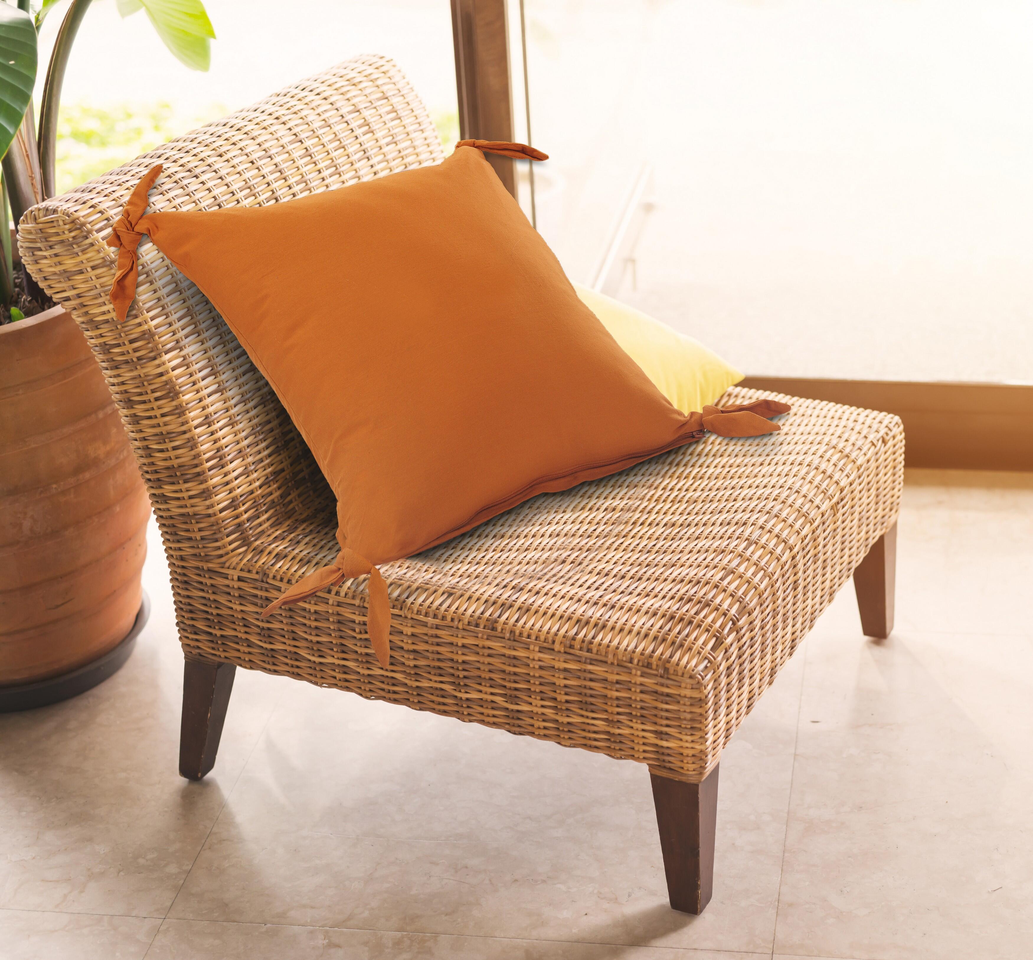 Click here for Suvii Home Alice Decorative Throw Pillow  Burnt Or... prices