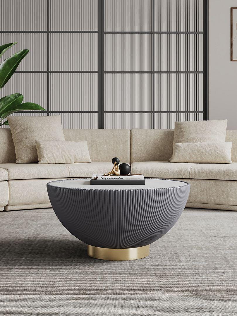 Click here for Manhattan Comfort Anderson Coffee Table  Gray prices