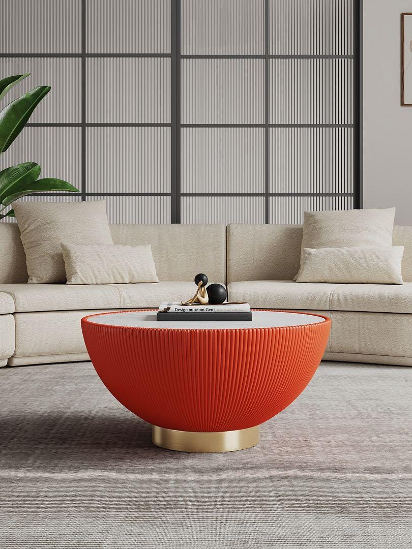 Click here for Manhattan Comfort Anderson Coffee Table  Orange prices