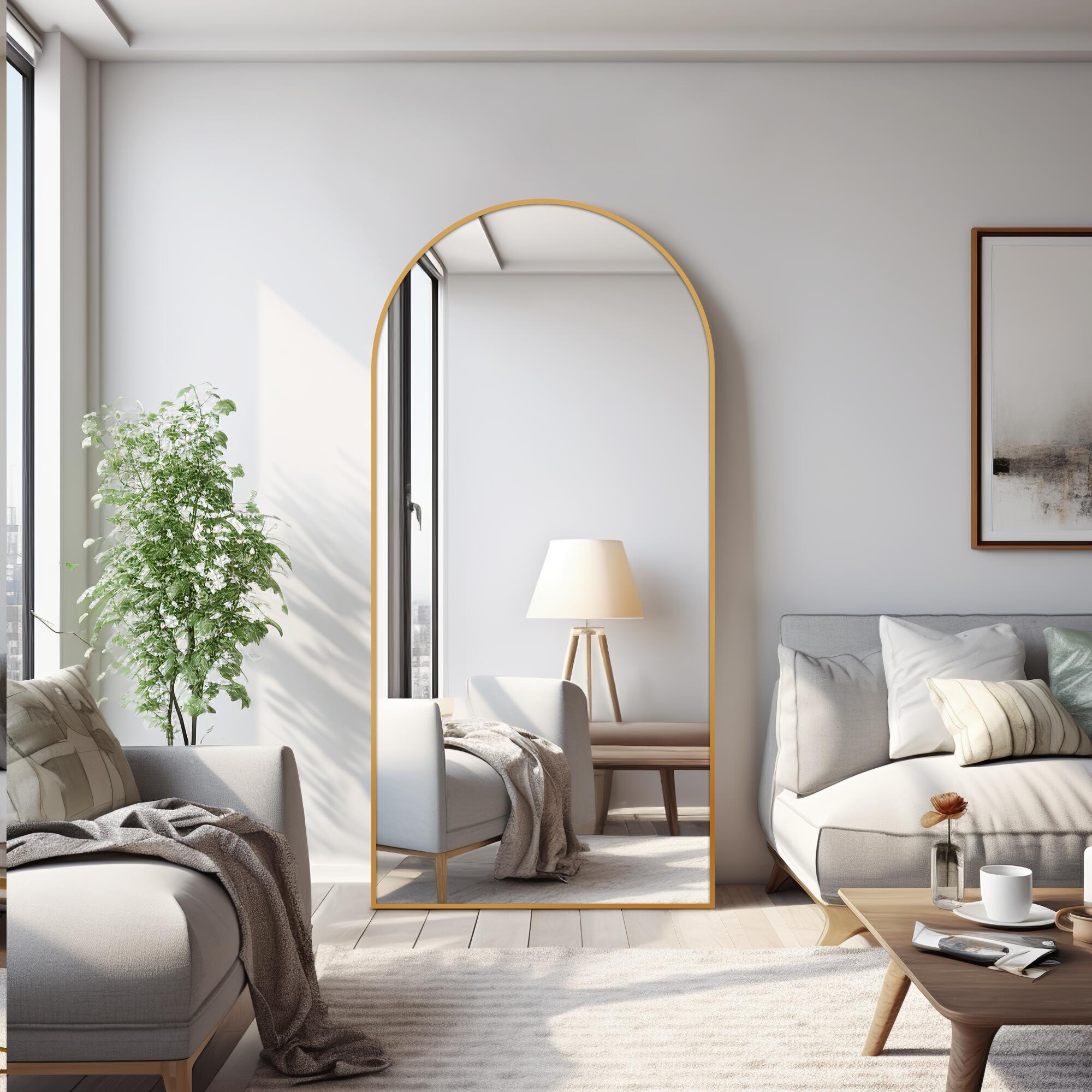 Click here for Dulcea Large Full Length Arched Free Standing Body... prices