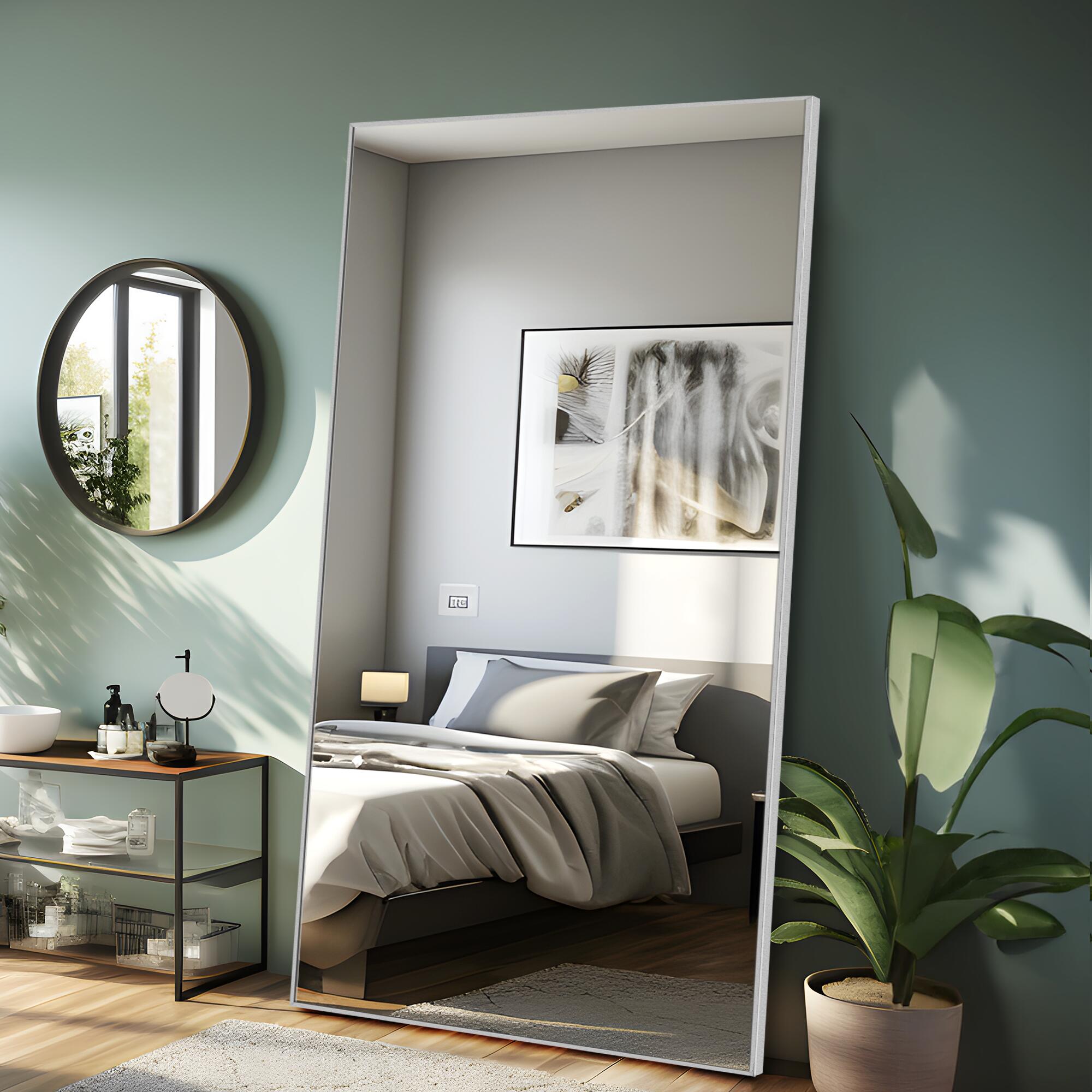 Click here for Feronia Large Full Length Mirror  Silver prices