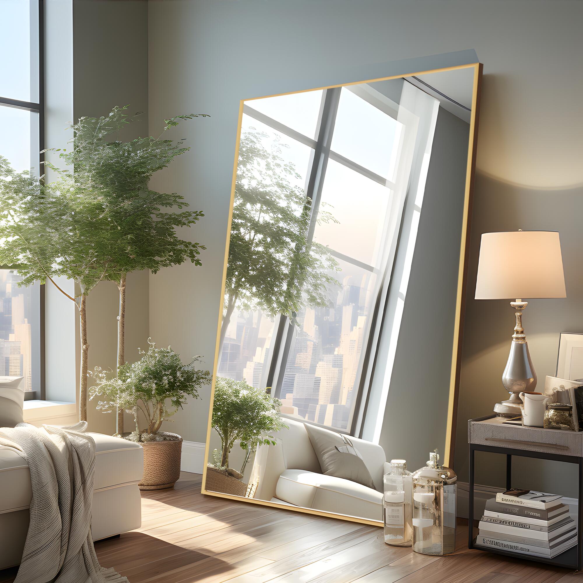 Click here for LuminareView Rectangular Framed Bathroom Wall Mirr... prices