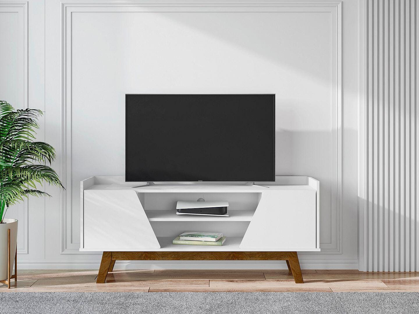 Click here for Manhattan Comfort Marcus 53 TV Stand  White prices