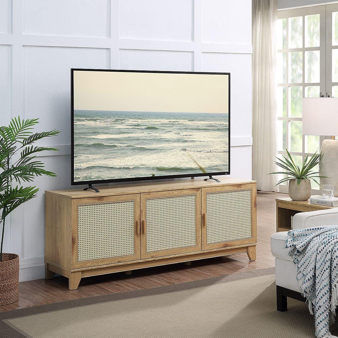 Click here for Manhattan Comfort Sheridan 63 TV Stand  Natural prices