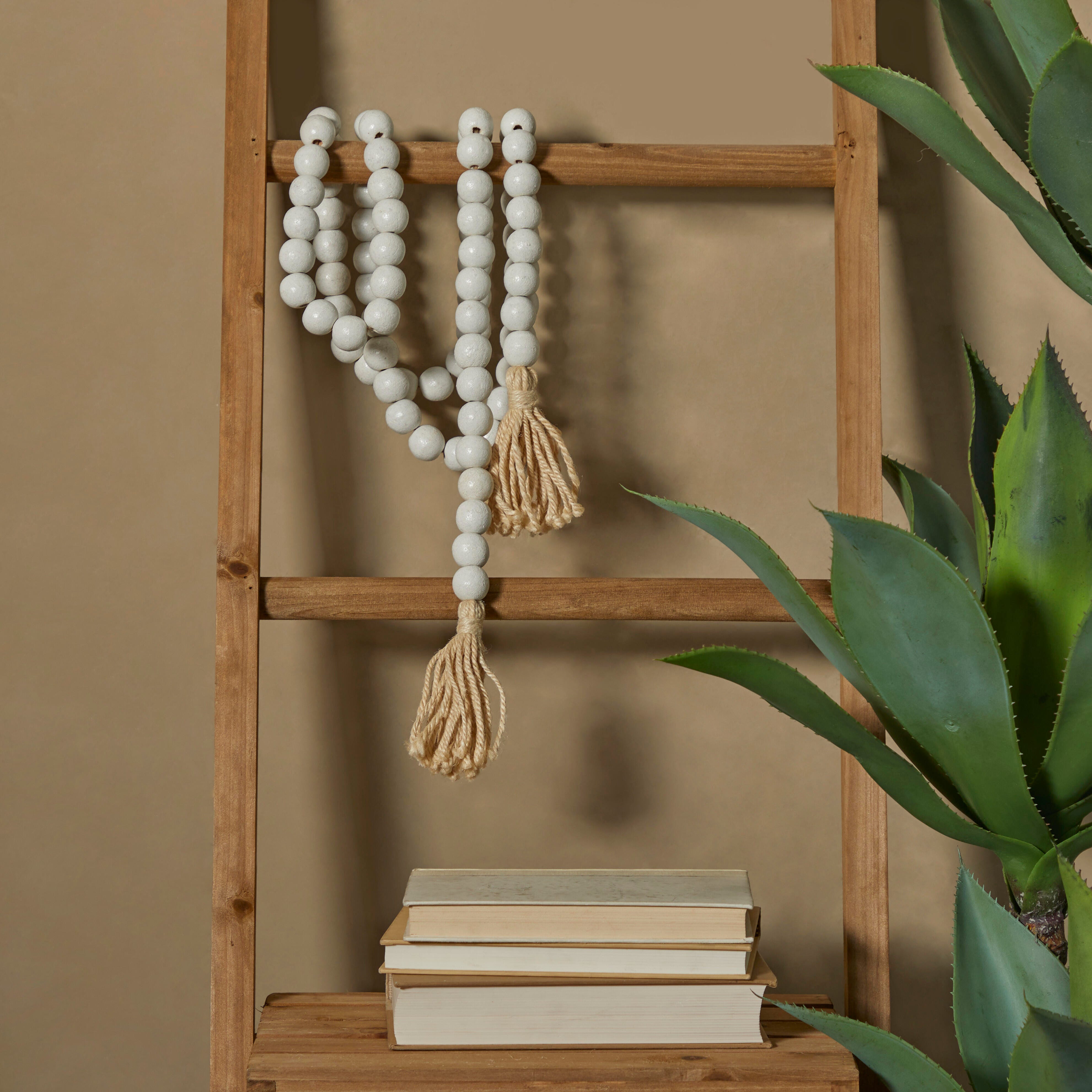 Click here for Bayberry Lane Carved Garland with Fringe Tassel  W... prices
