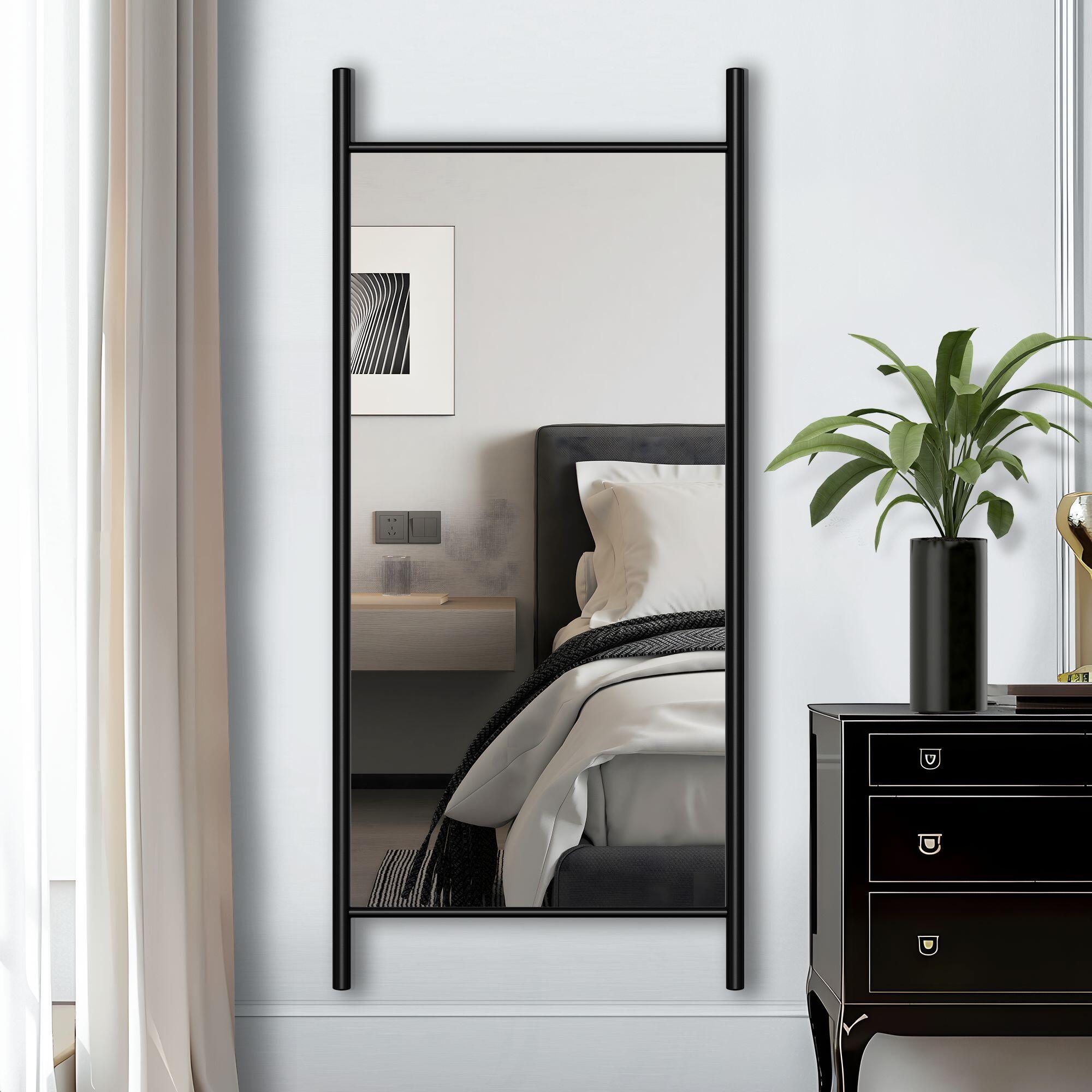 Click here for Dulcea 71 Ladder Mirror  Black prices