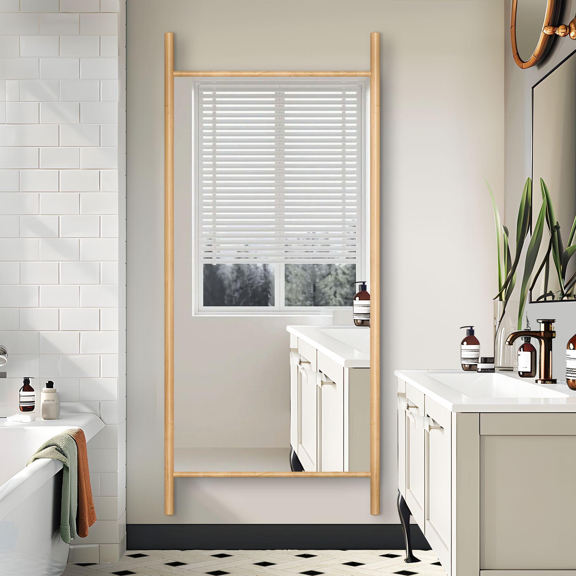 Click here for Dulcea 71 Ladder Mirror  Brown prices