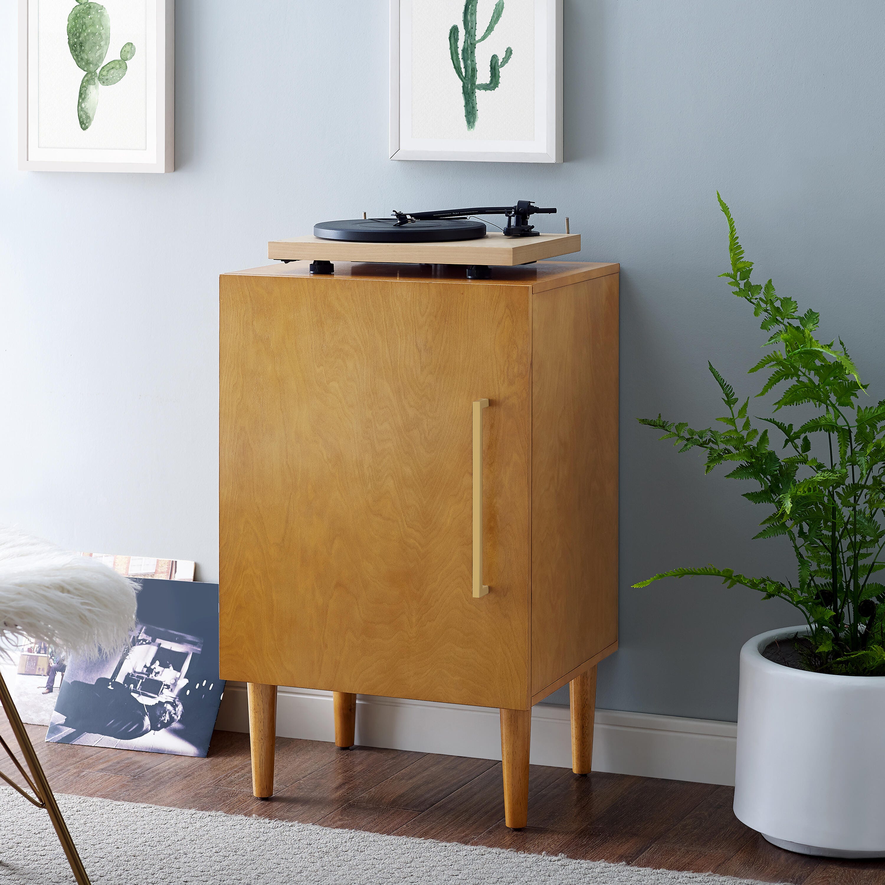 Click here for Crosley Furniture Everett Record Player Stand  Aco... prices