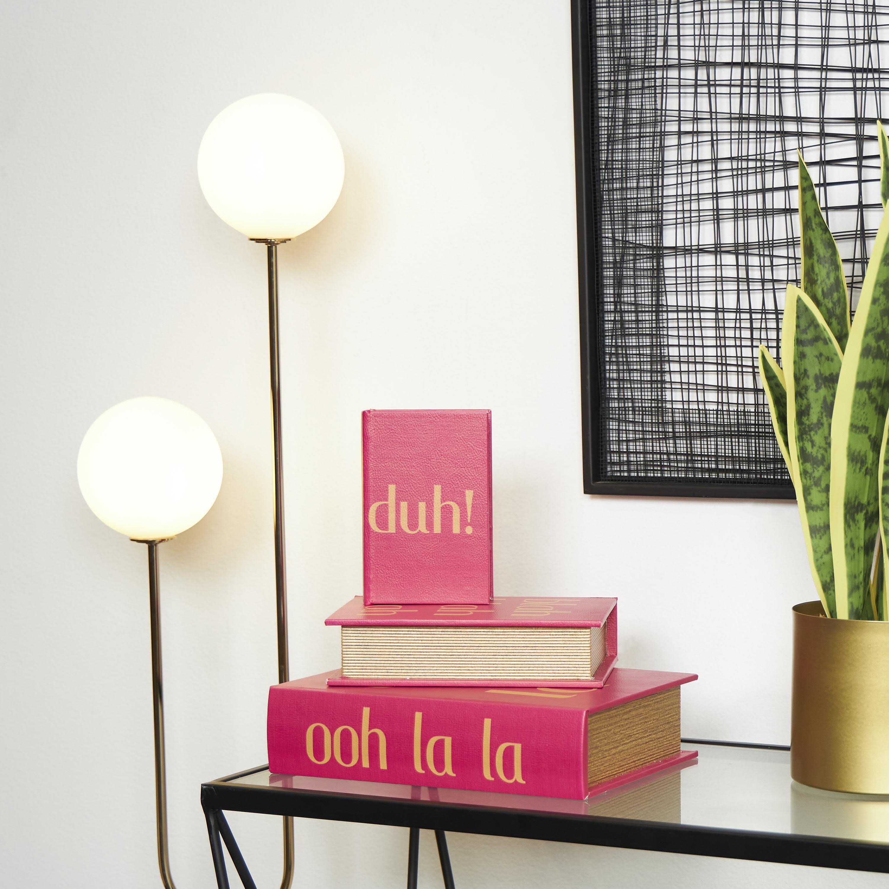 Click here for Bayberry Lane Ooh La Faux Storage Book Box (Set of... prices