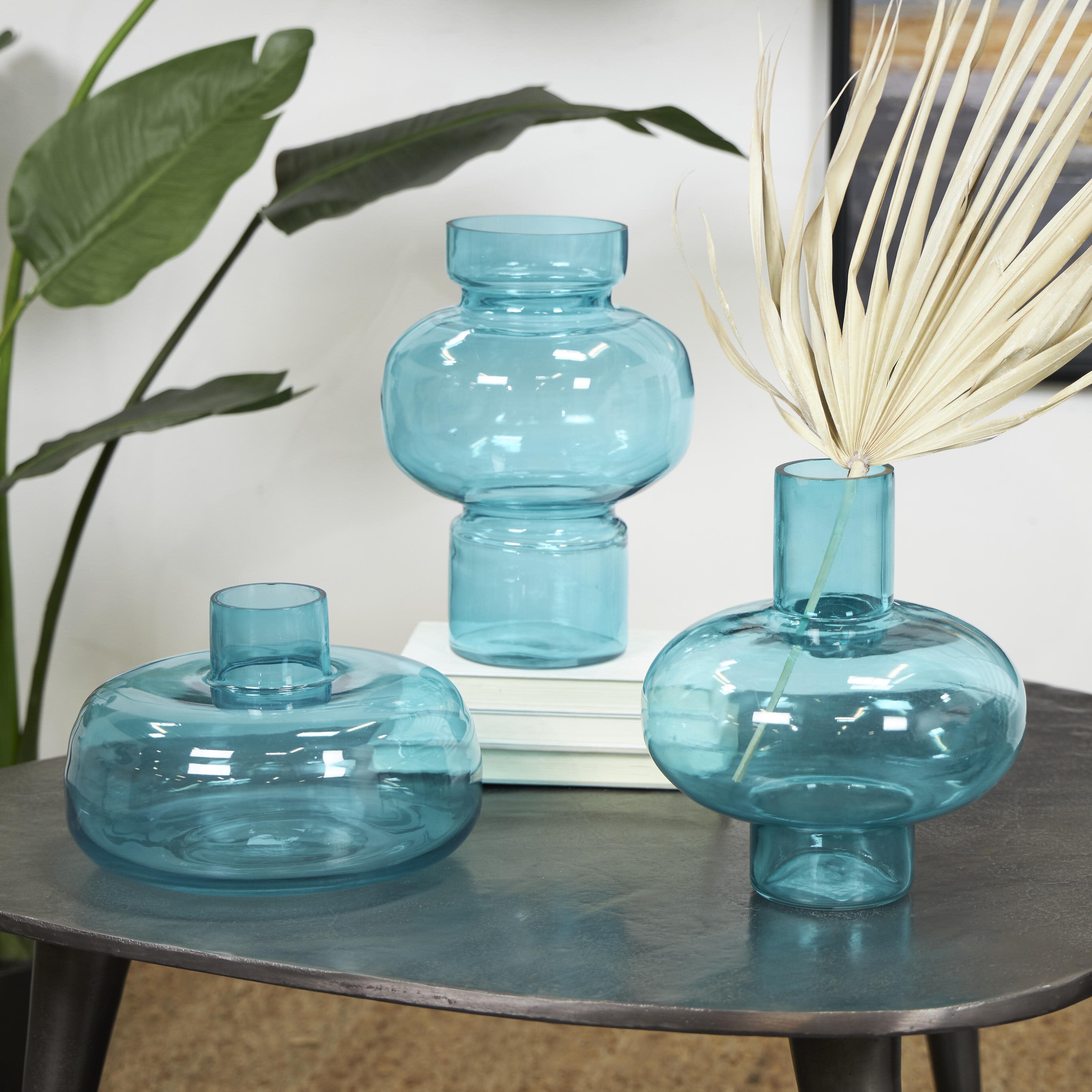 Click here for Bayberry Lane Vase (Set of 3)  Blue prices