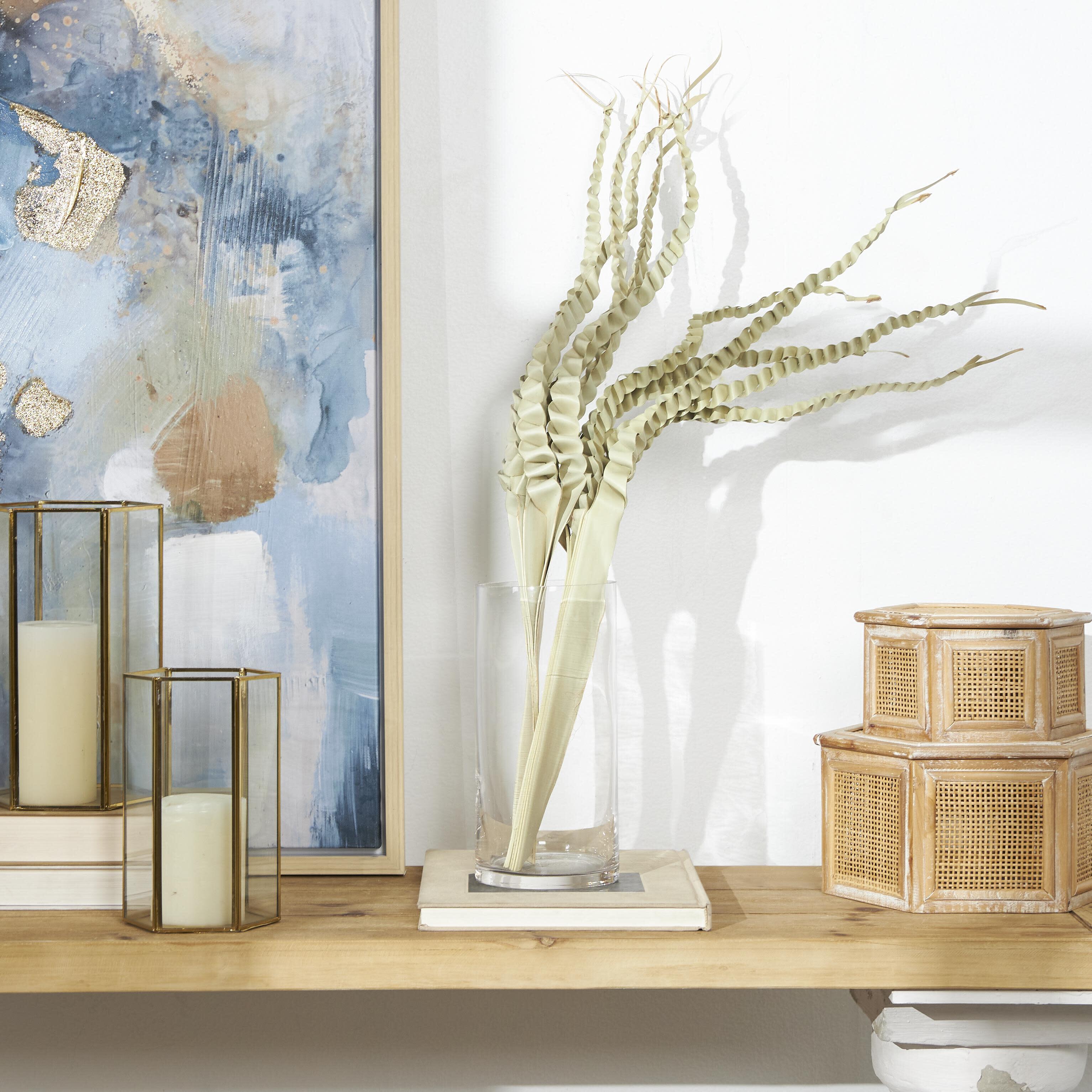 Click here for Bayberry Lane Tall Five Finger Natural Foliage  Be... prices