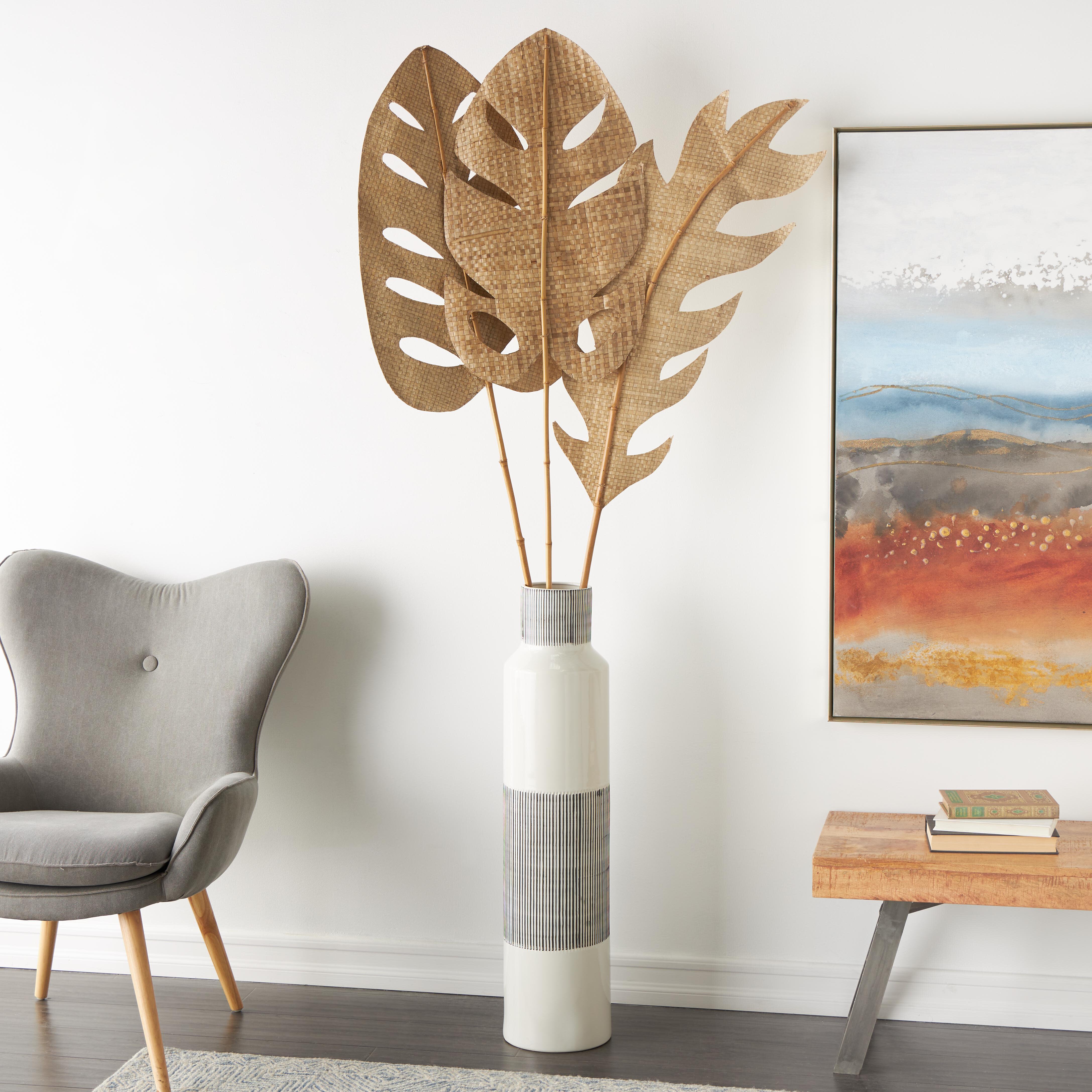 Click here for Bayberry Lane Bamboo Leaf Handmade Woven Natural F... prices