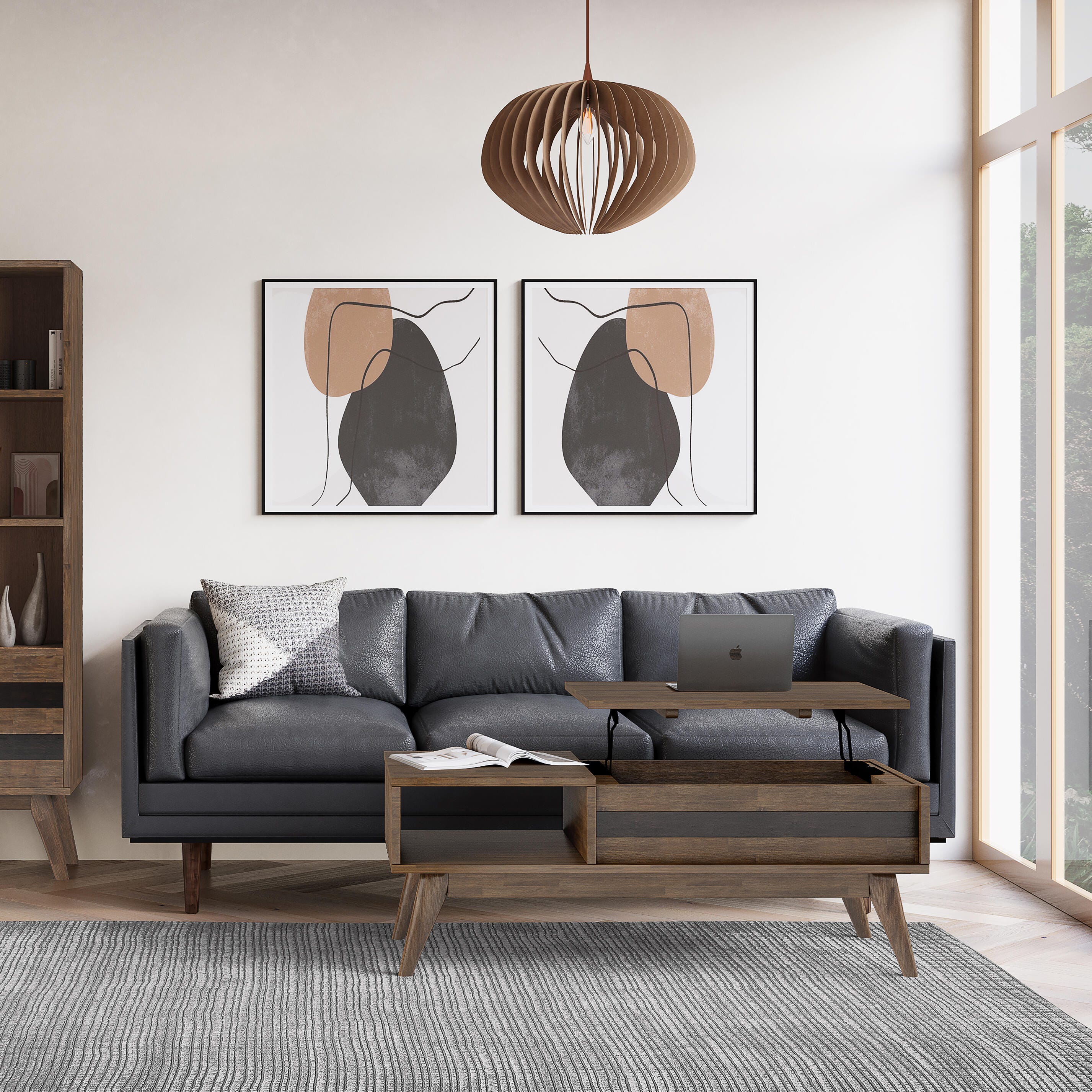 Click here for Simpli Home Clarkson Lift Top Coffee Table  Rustic... prices