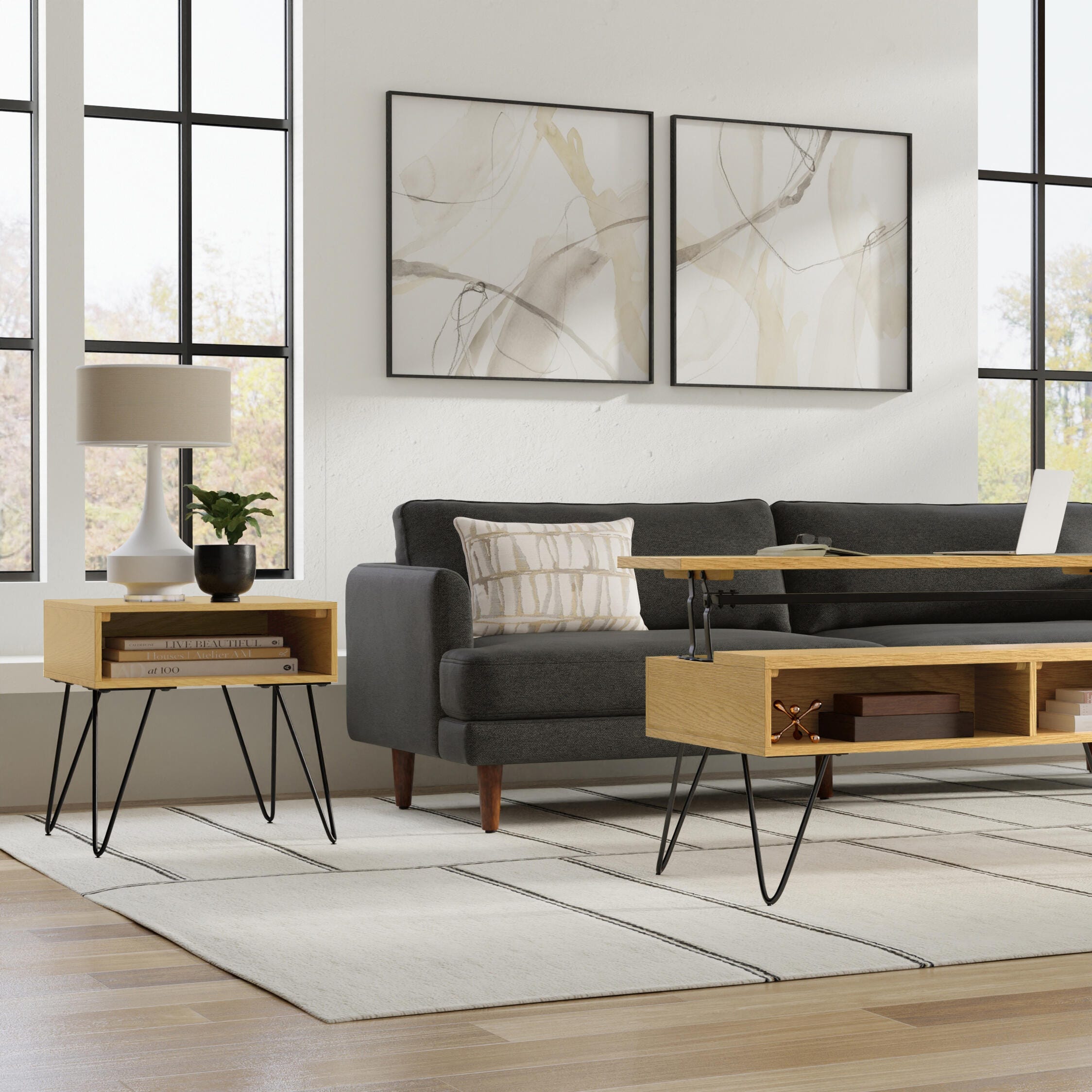 Click here for Simpli Home Hunter End Table  Oak prices