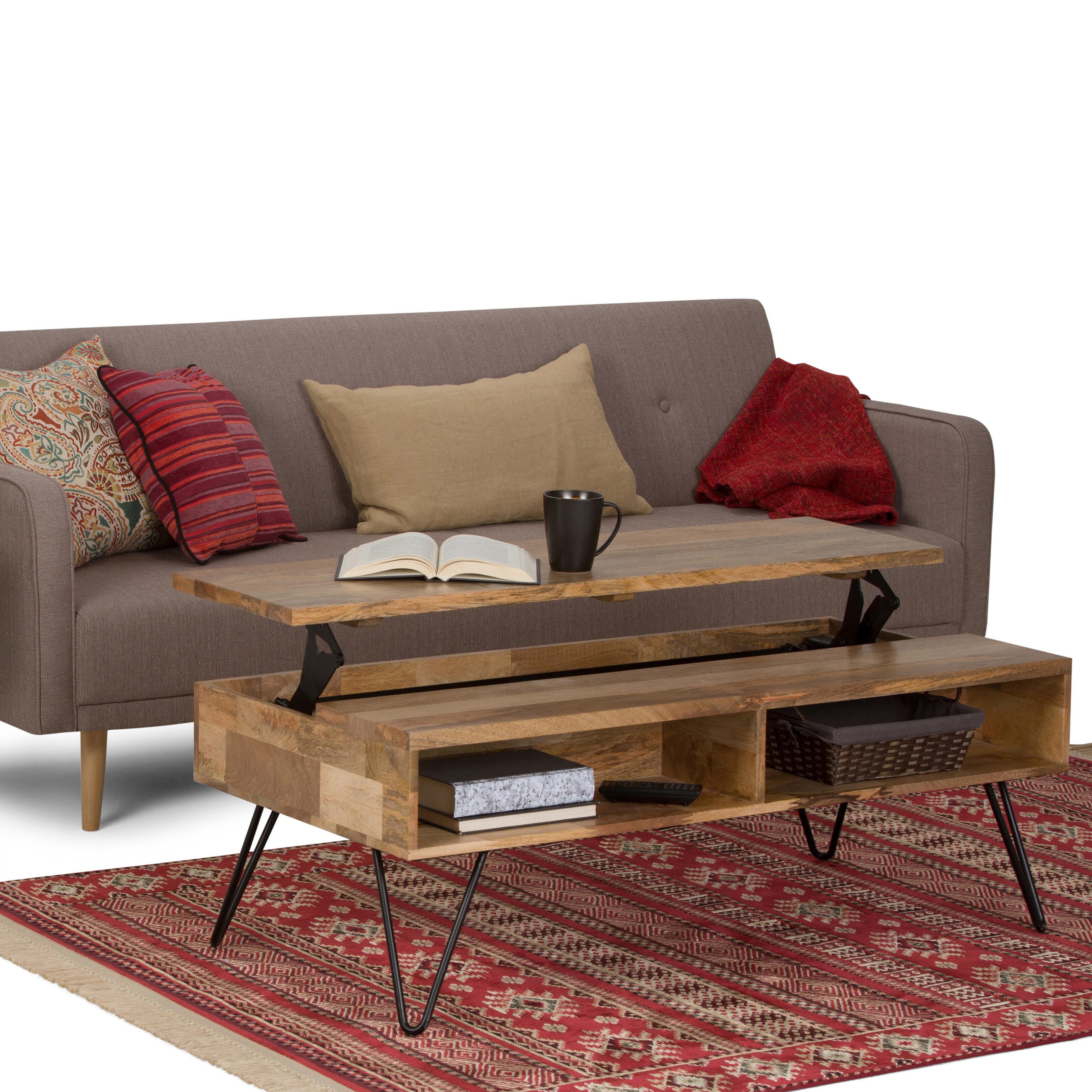 Click here for Simpli Home Hunter Lift Top Coffee Table  Natural prices