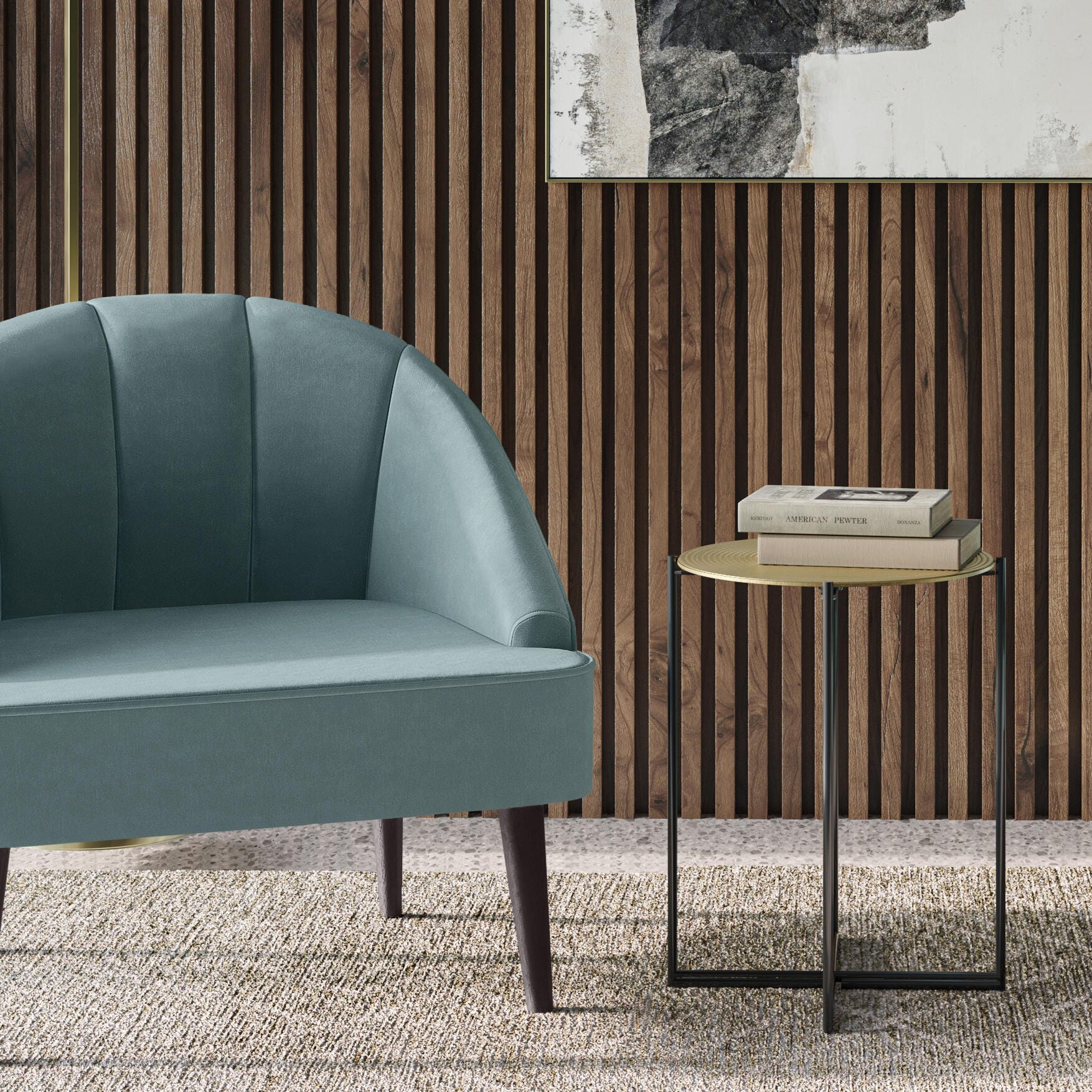 Click here for Simpli Home Oliver Side Table  Gold/Brass prices