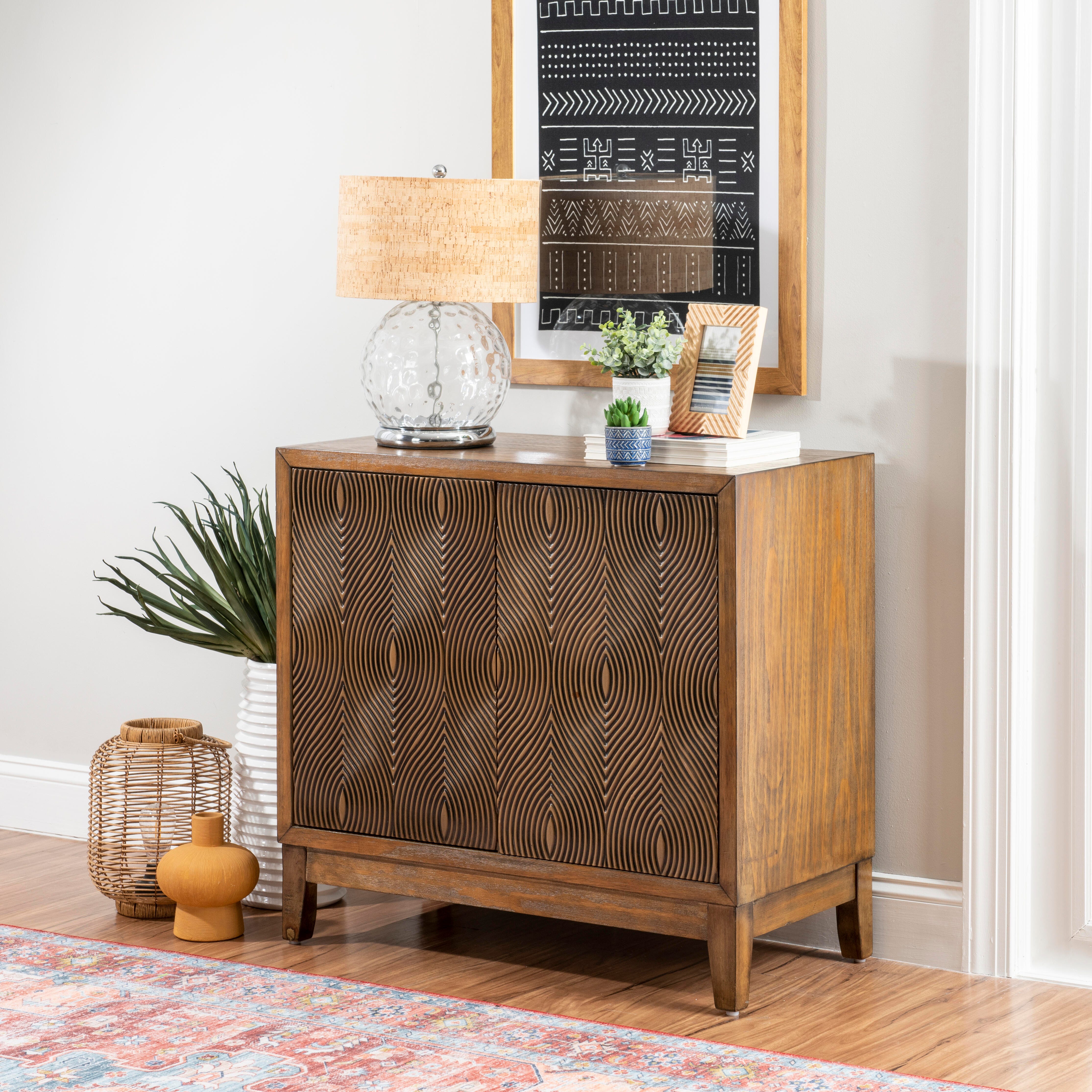 Click here for Linon Berkley 34.5 Accent Cabinet  Brown prices