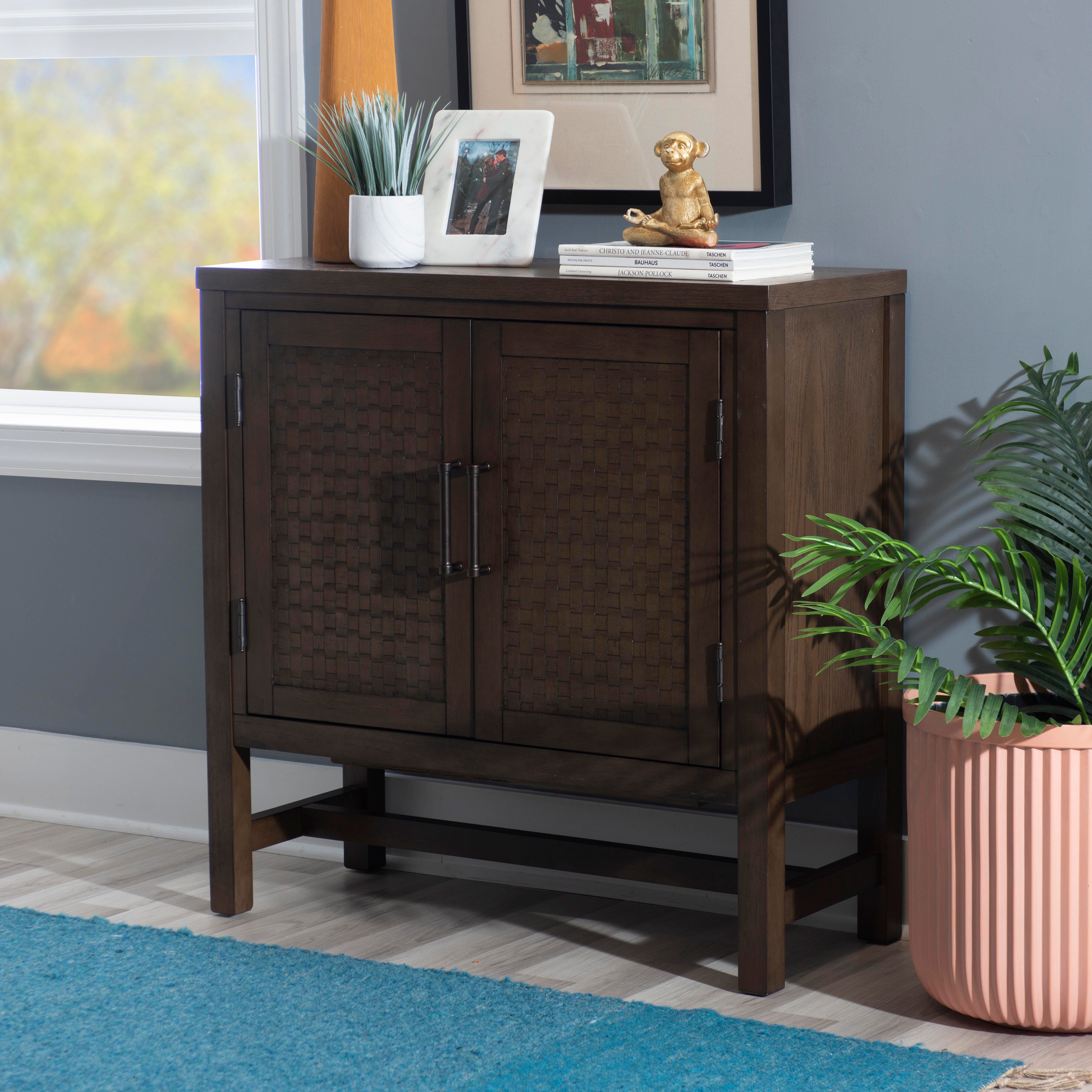 Click here for Linon Wille 36 Accent Cabinet  Brown prices
