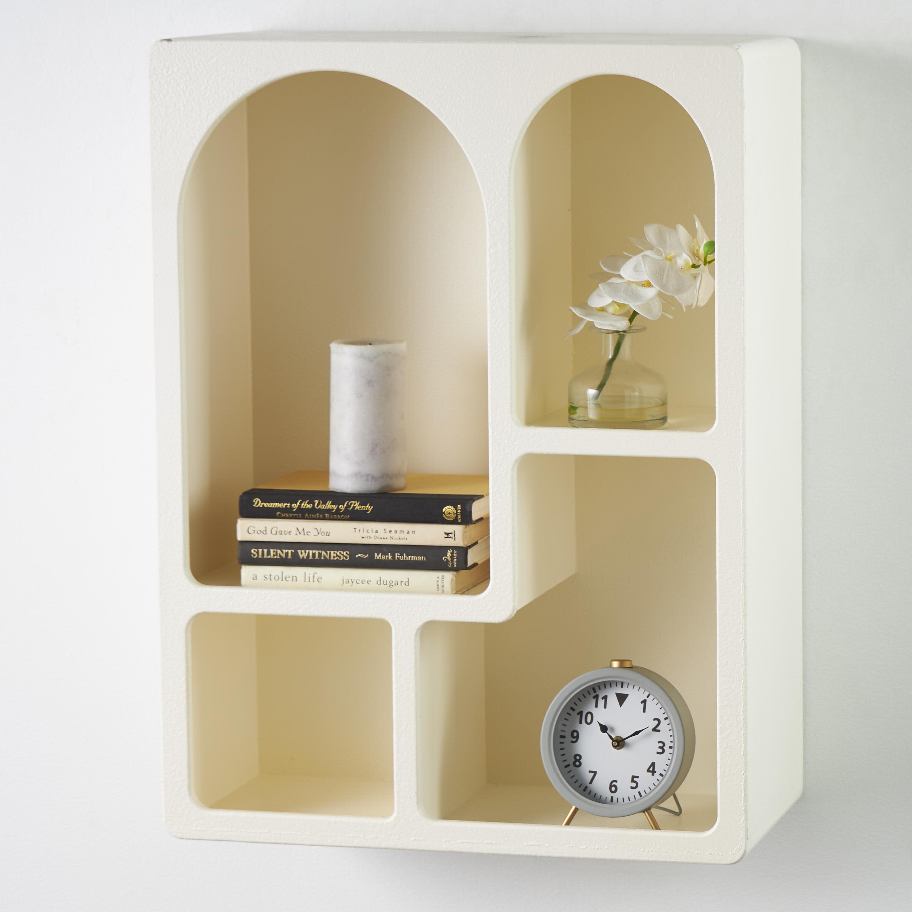 Click here for Bayberry Lane Arched Wall Shelf with Block Shapes... prices