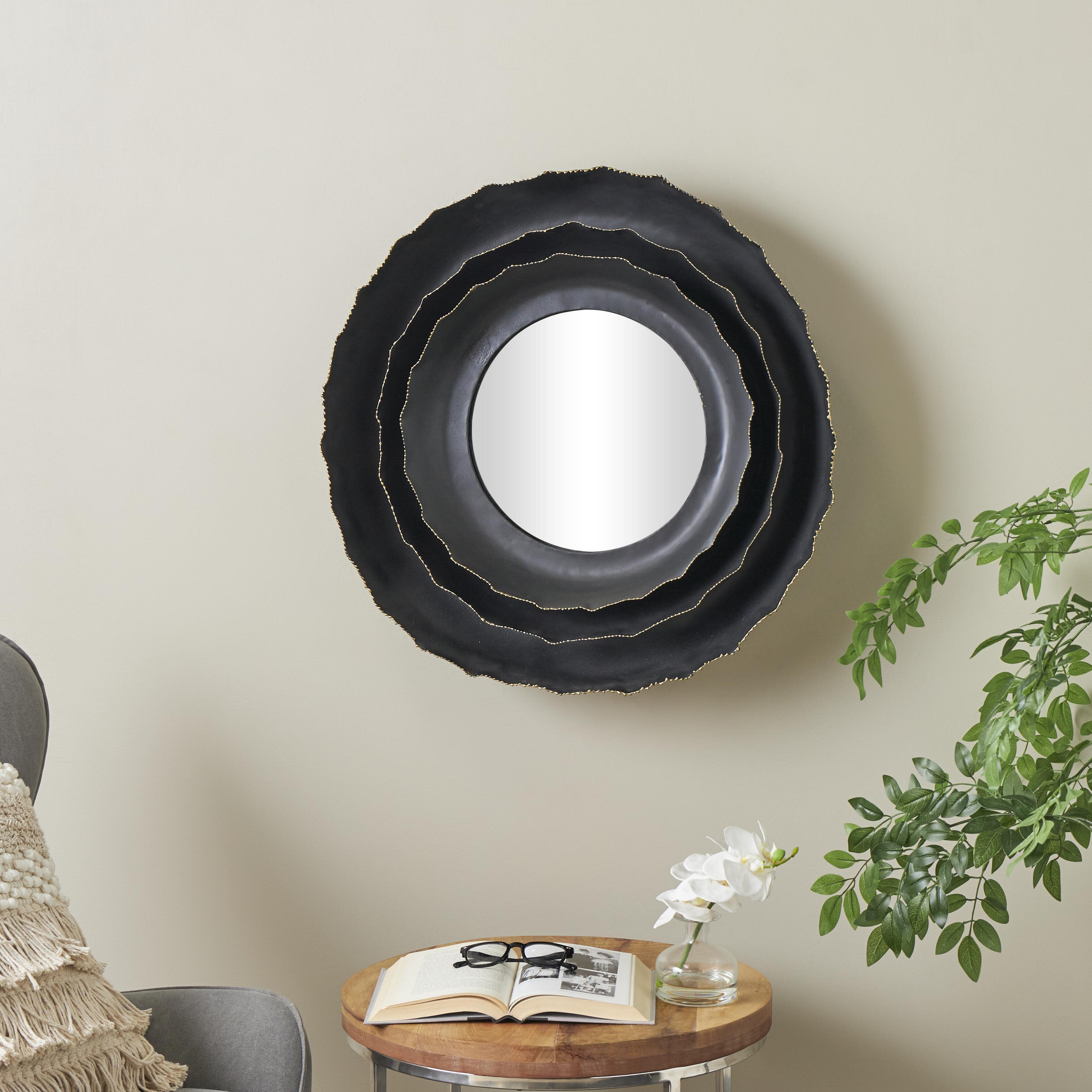 Click here for Bayberry Lane Floral Layered Frame Wall Mirror  Bl... prices