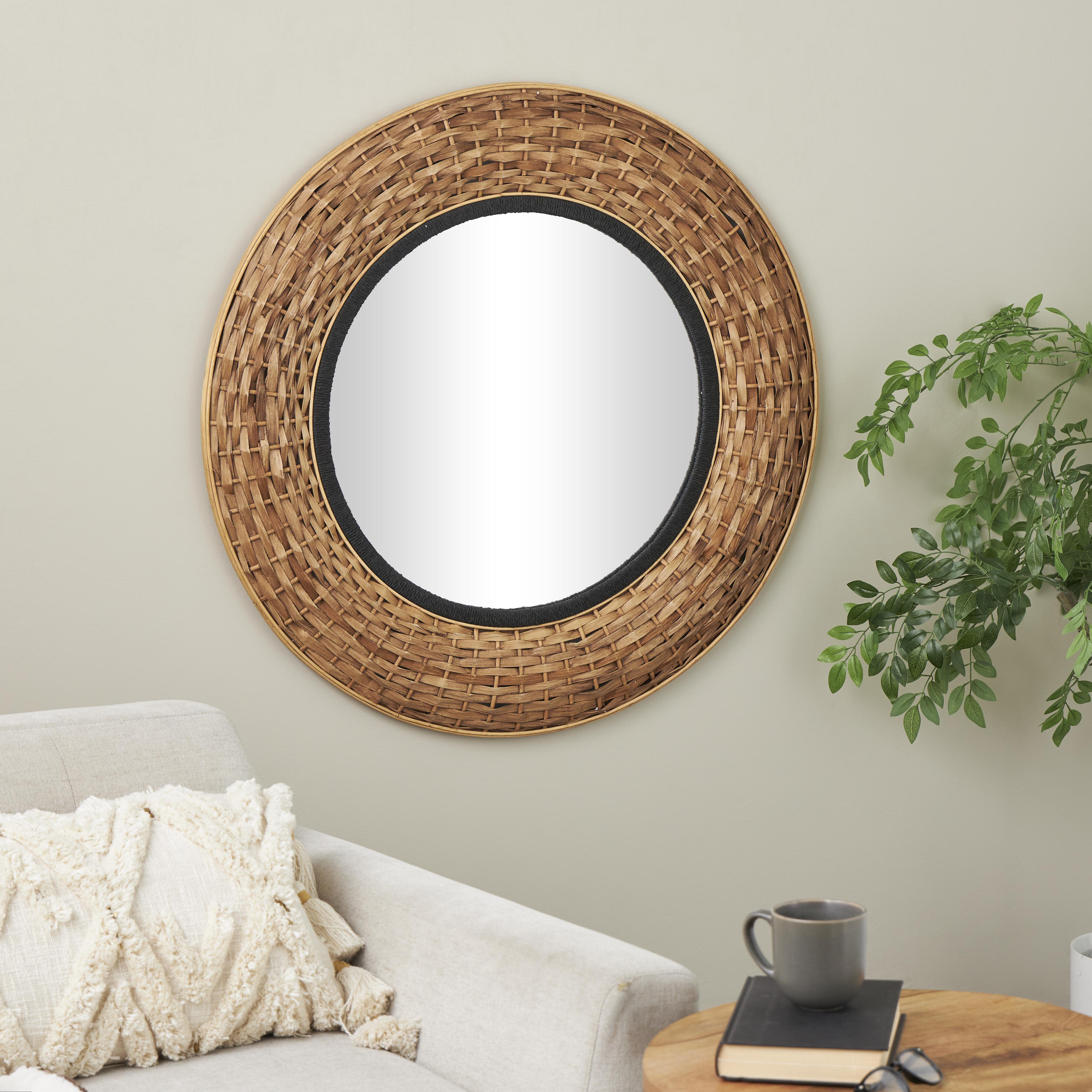 Click here for Bayberry Lane Wall Mirror with Inner Frame  Brown prices