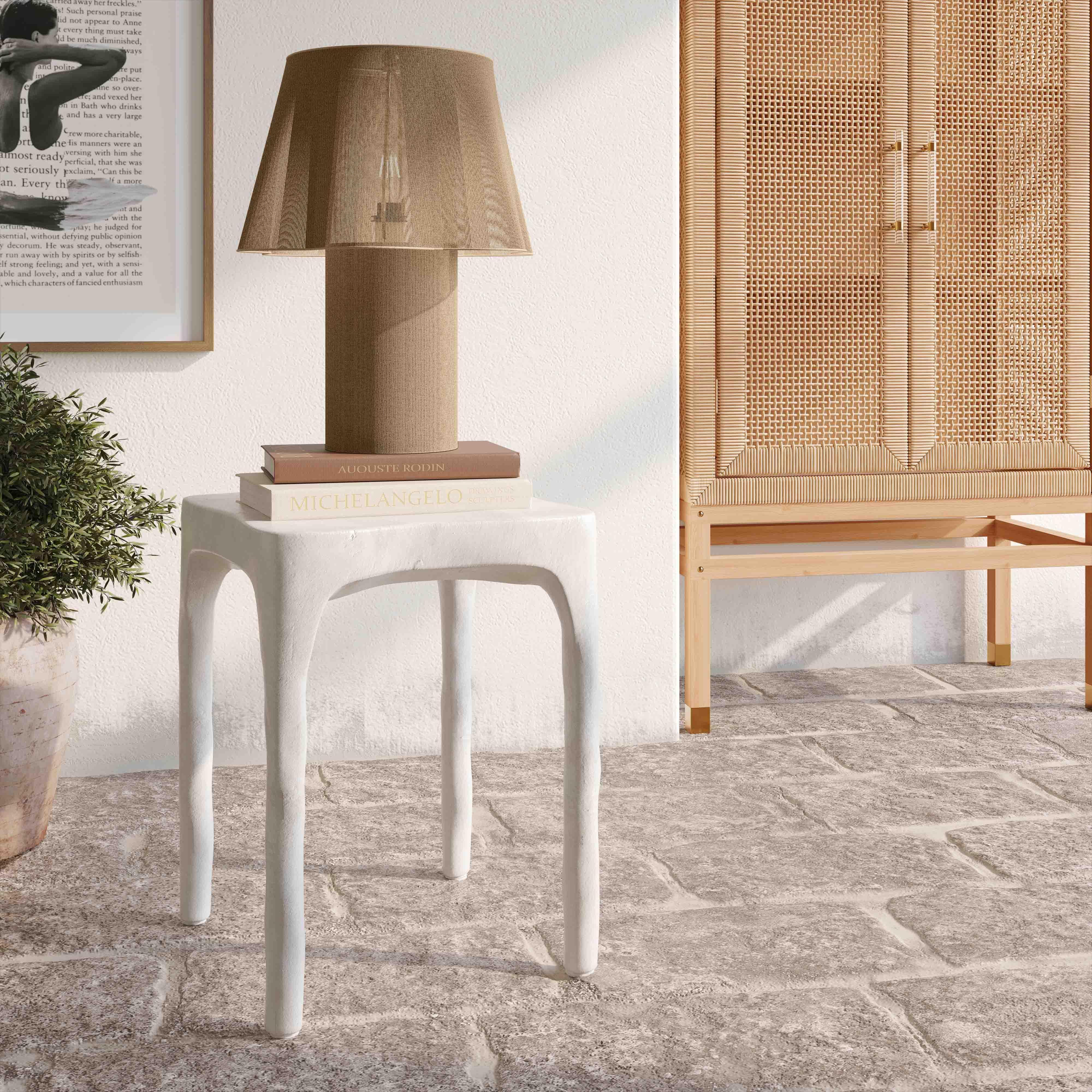 Click here for TOV Furniture Skully Side Table  Cream prices