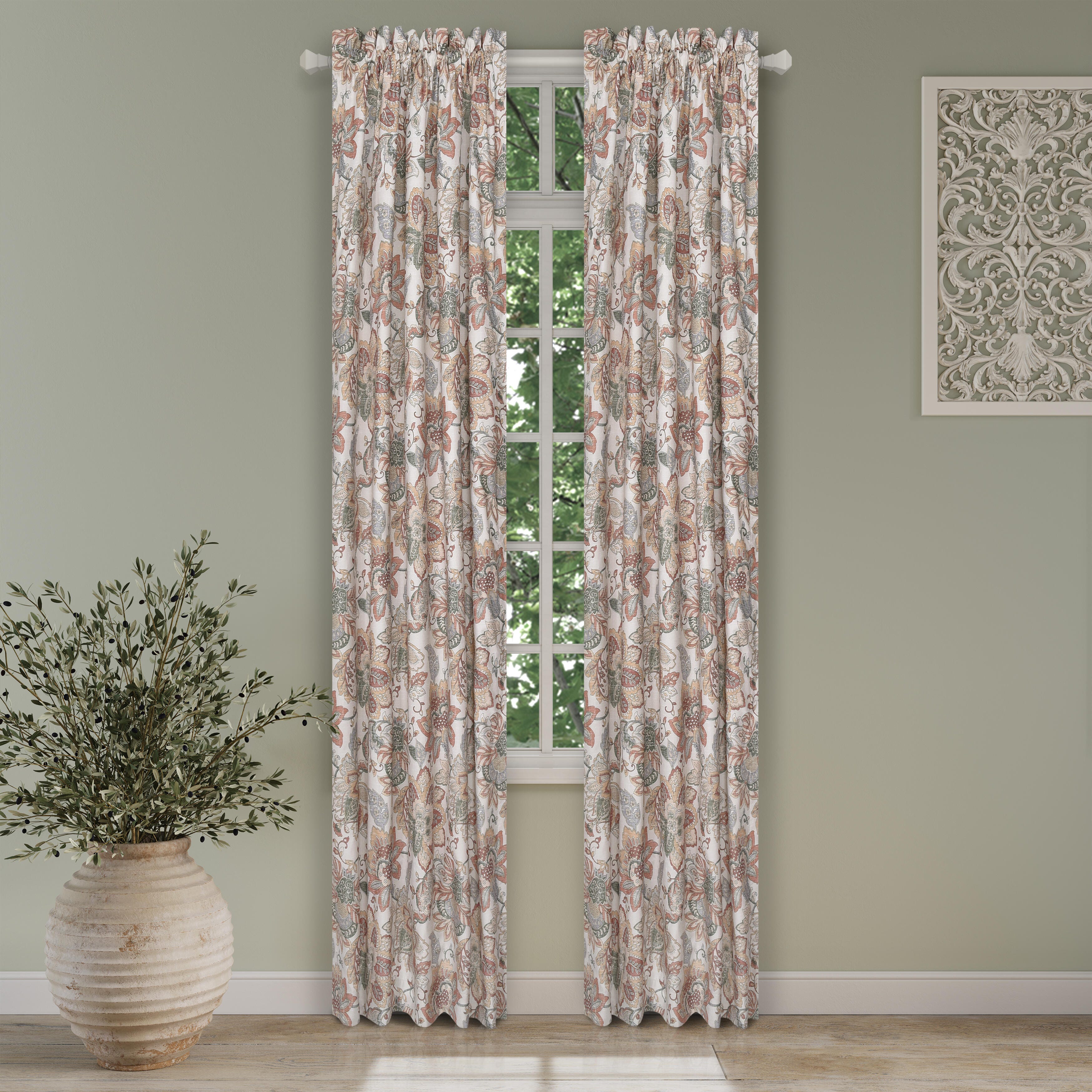 Click here for Royal Court Janessa Window Panel Pair  Spice prices