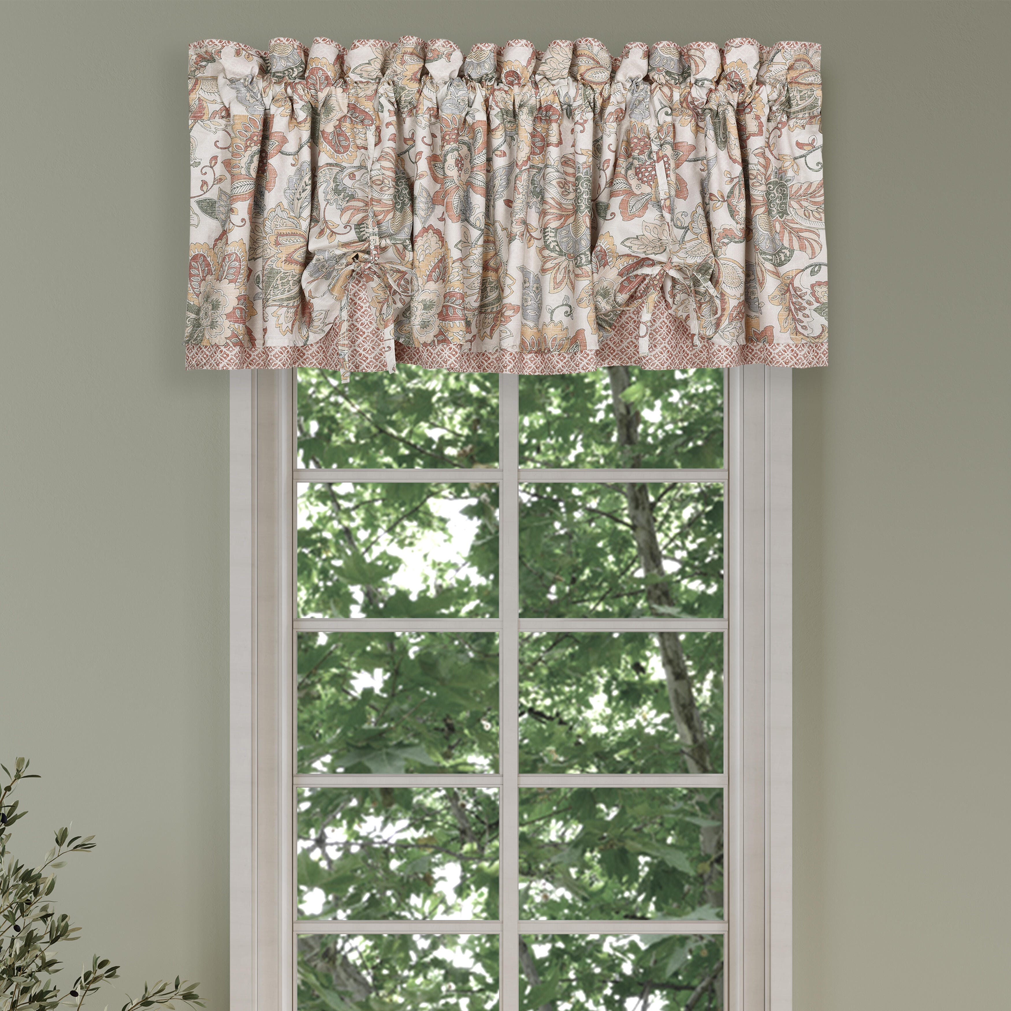 Click here for Royal Court Janessa Straight Valance  Spice prices